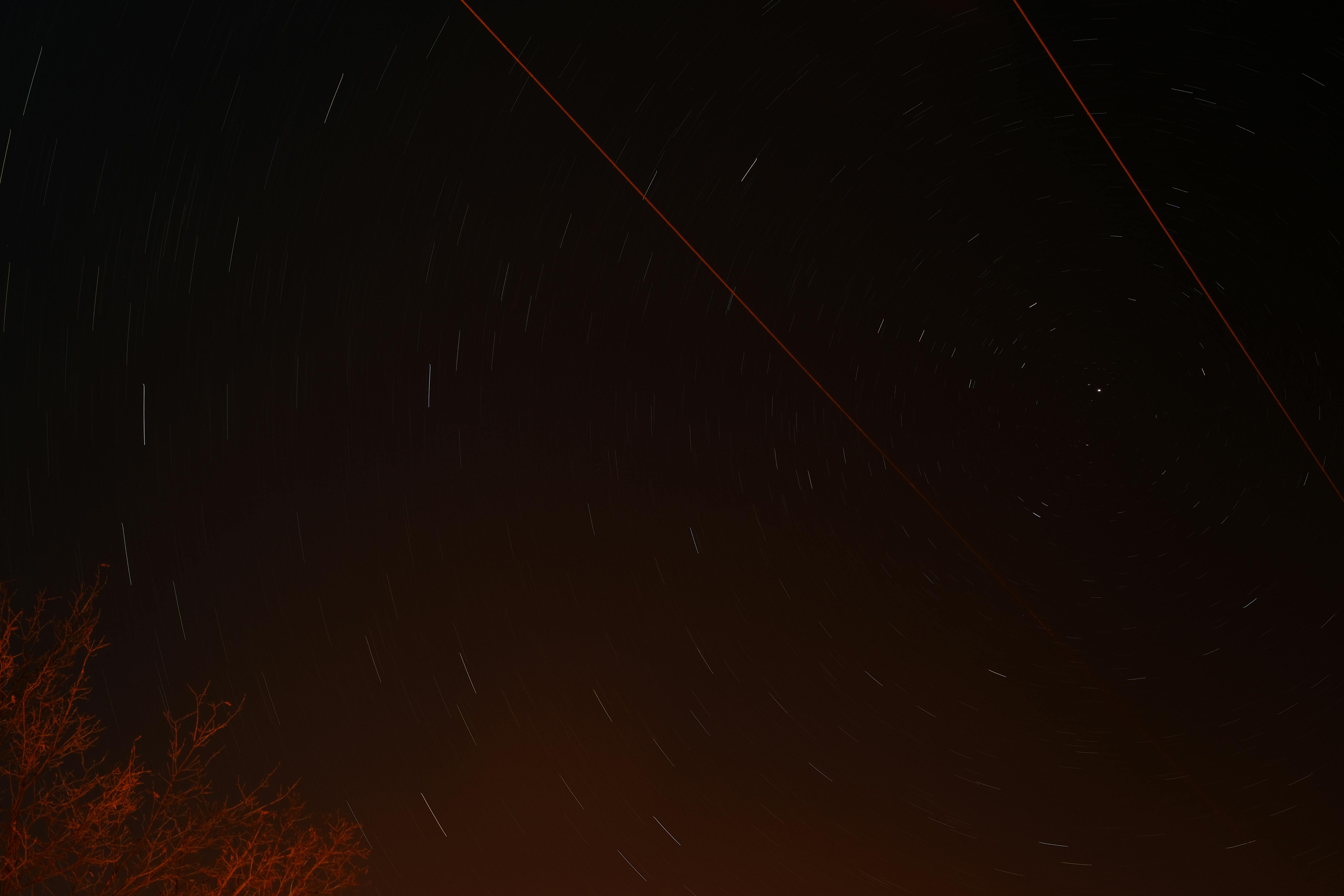 Falling Stars in the Sky · Free Stock Photo