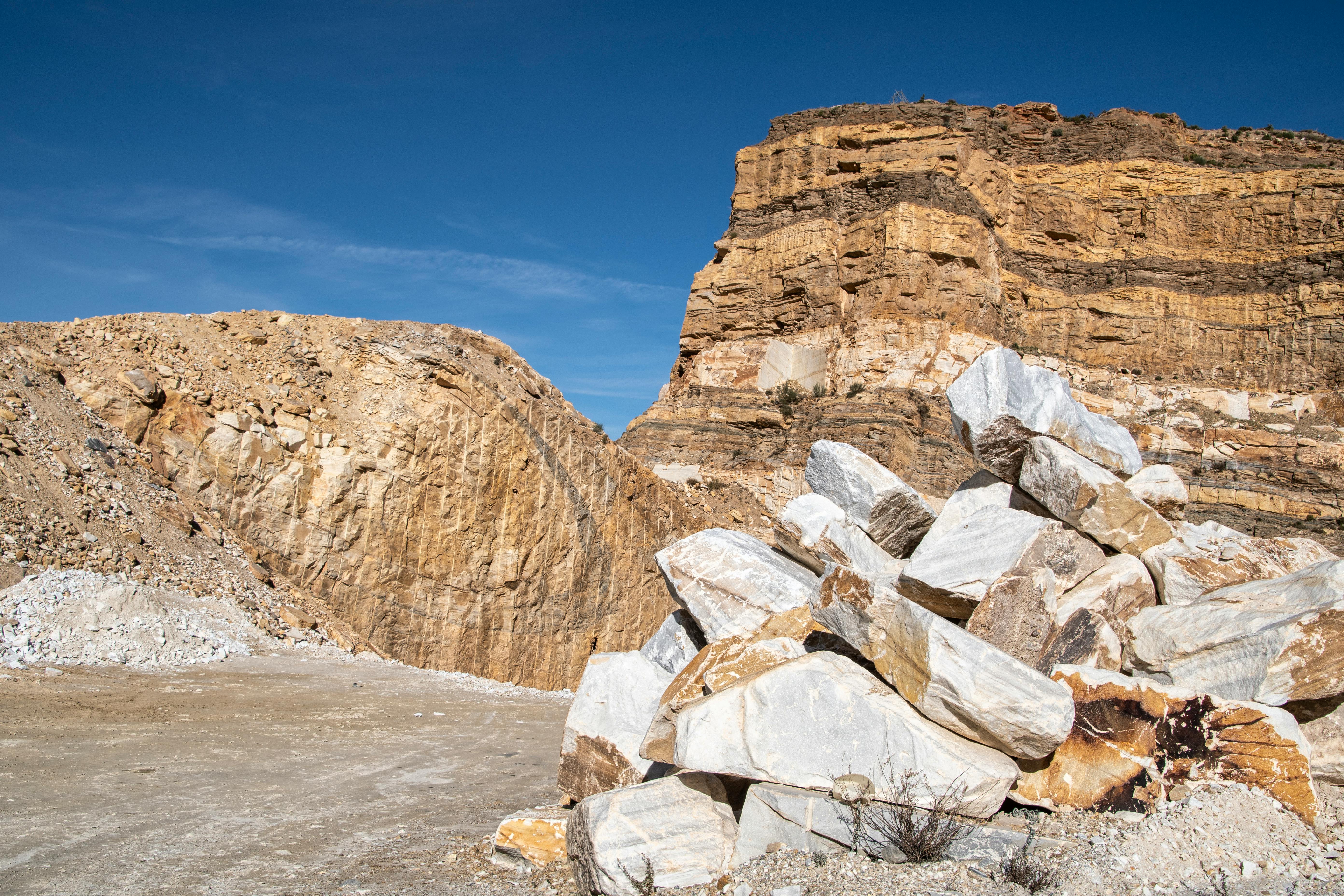 Asphalt Road through Desert · Free Stock Photo