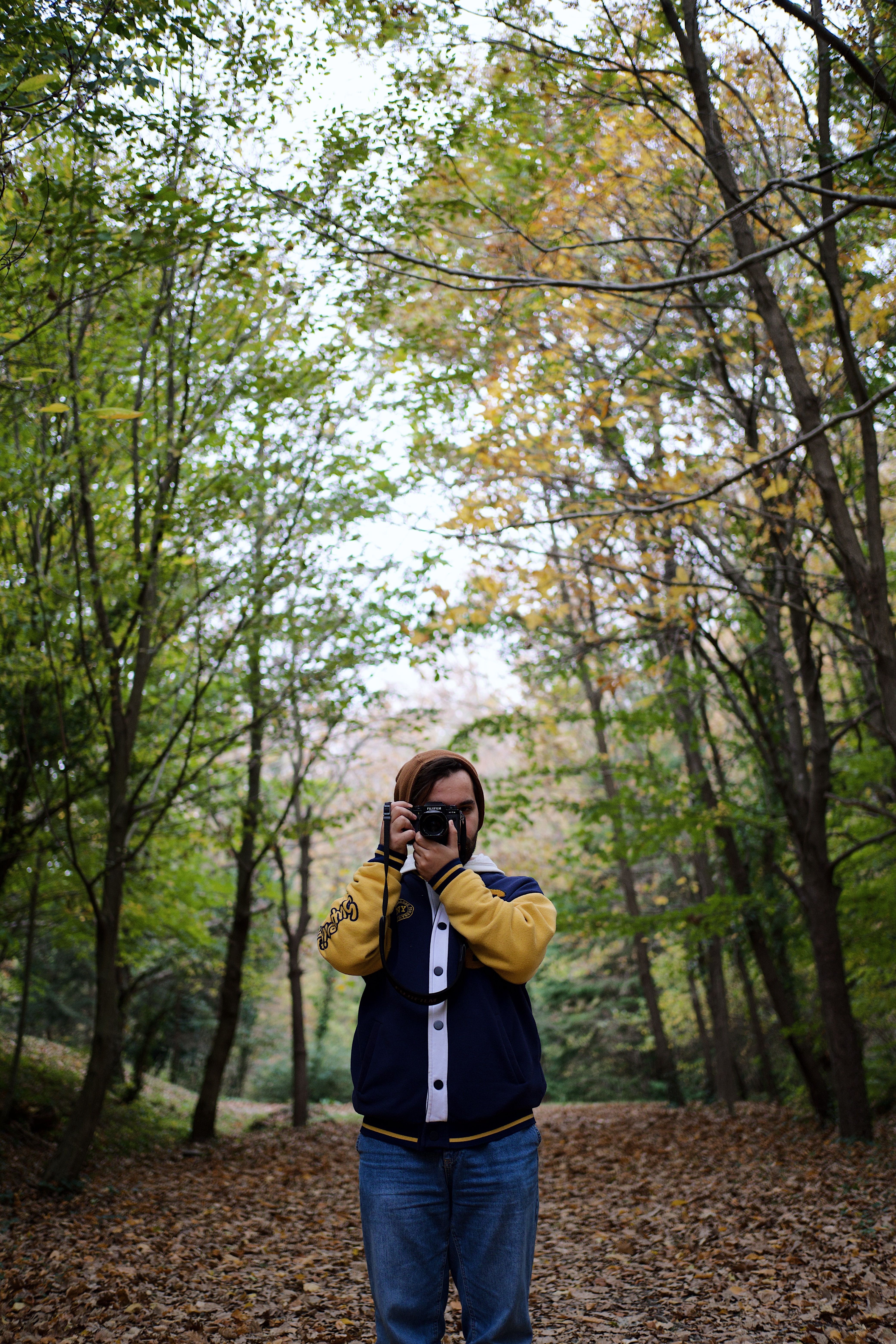 Photographer in Forest · Free Stock Photo