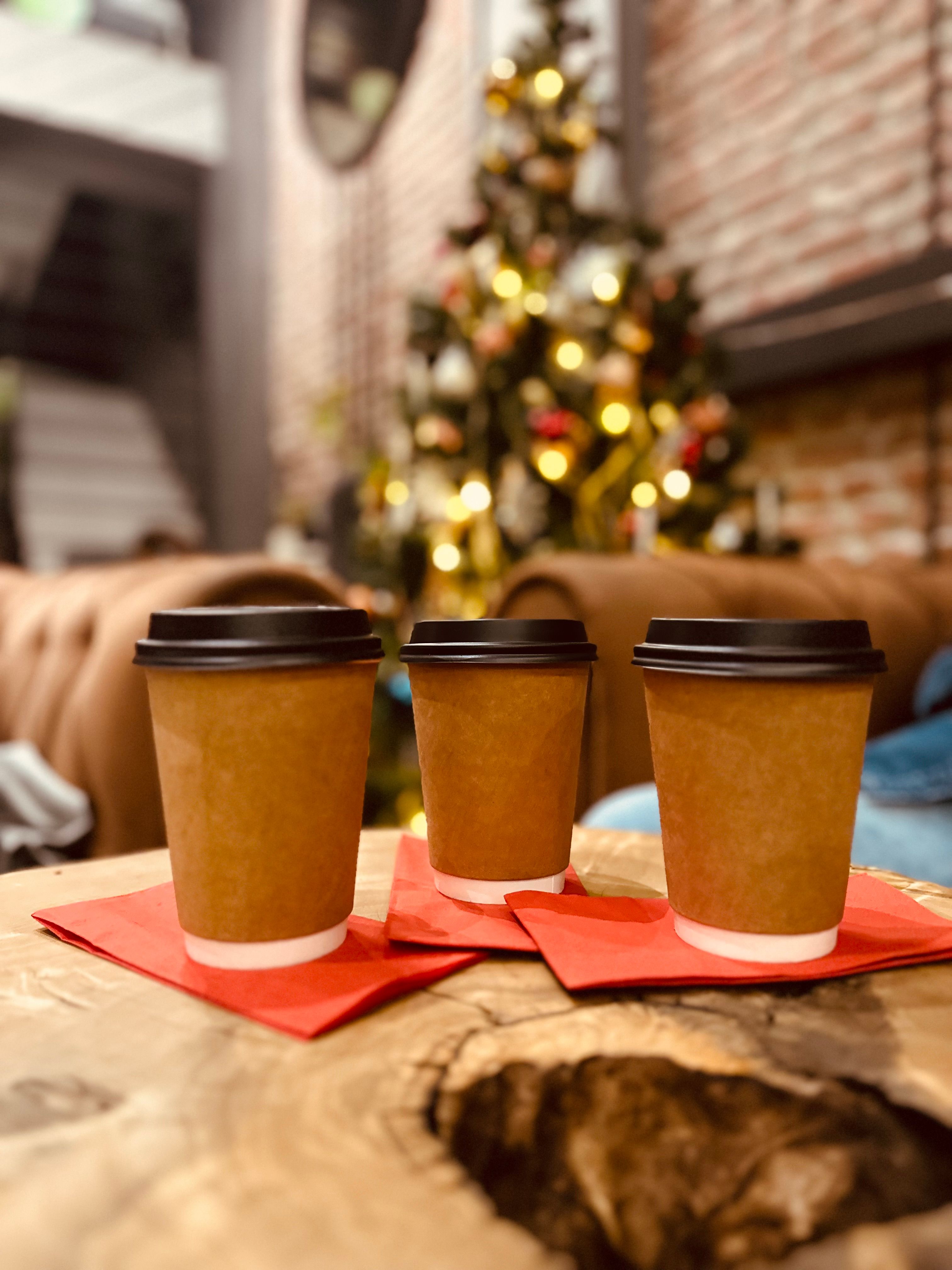 Coffee Cups in Cafe · Free Stock Photo