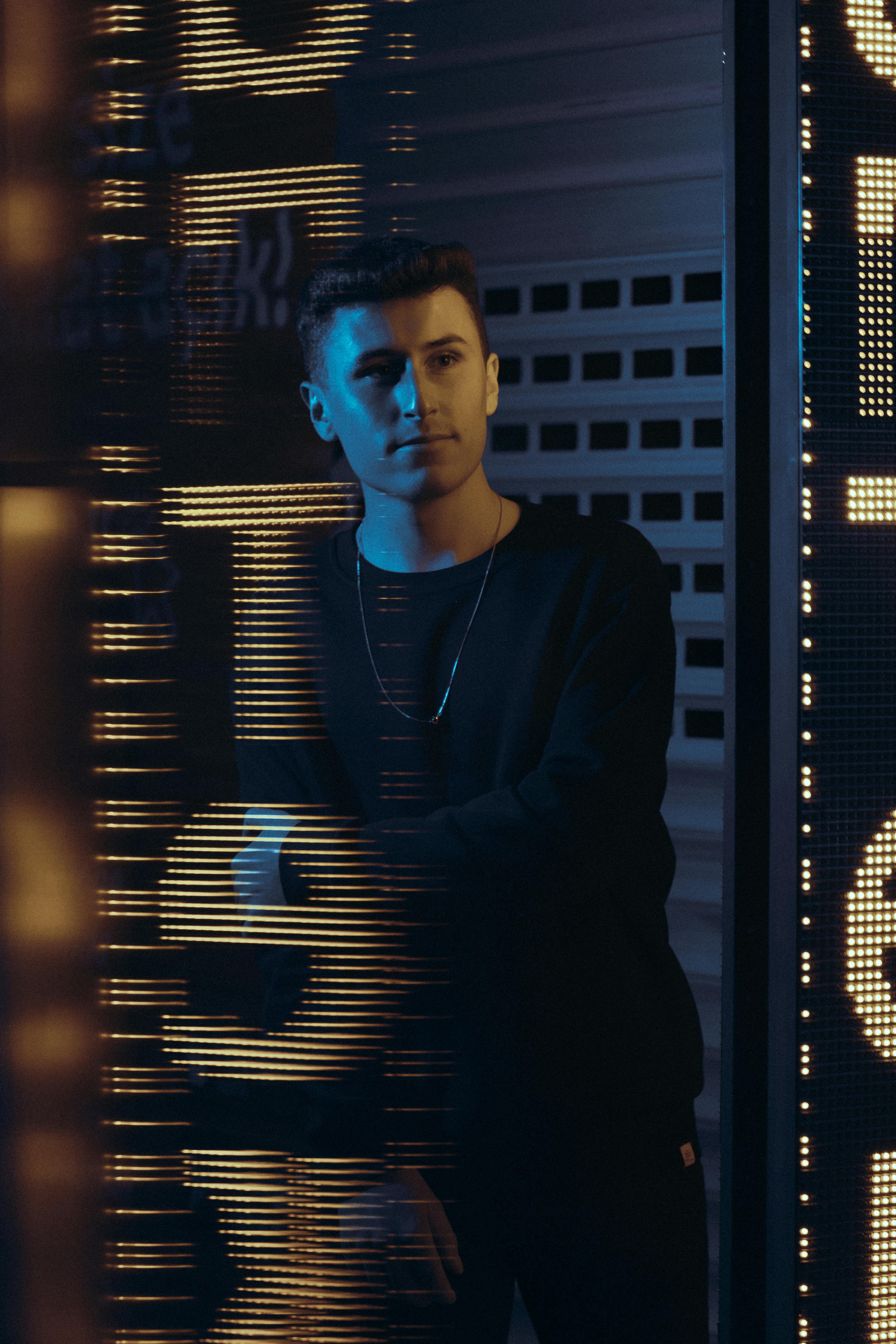 Portrait of Man in Nightclub · Free Stock Photo