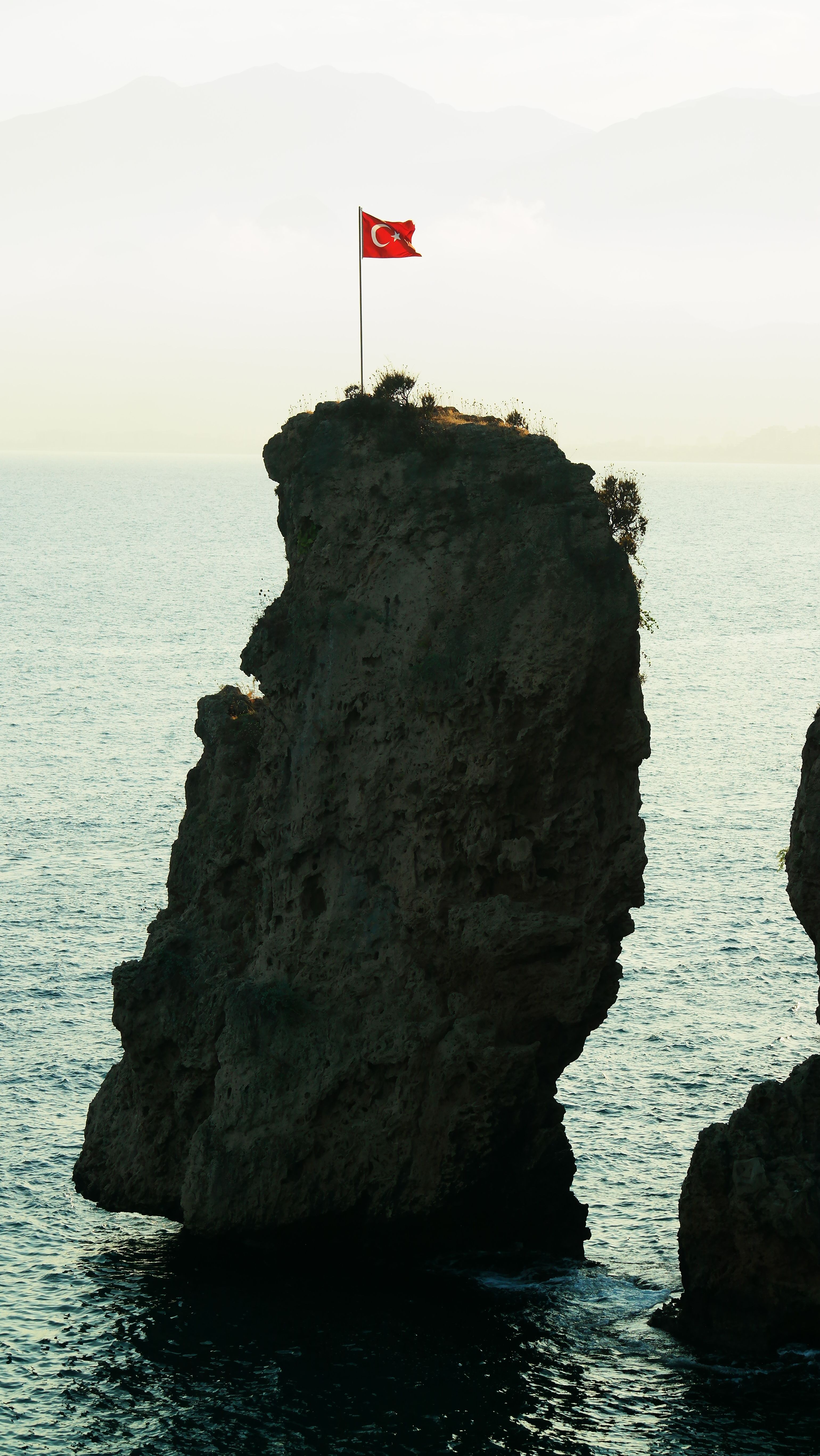Photo of Rock Formation on Ocean · Free Stock Photo