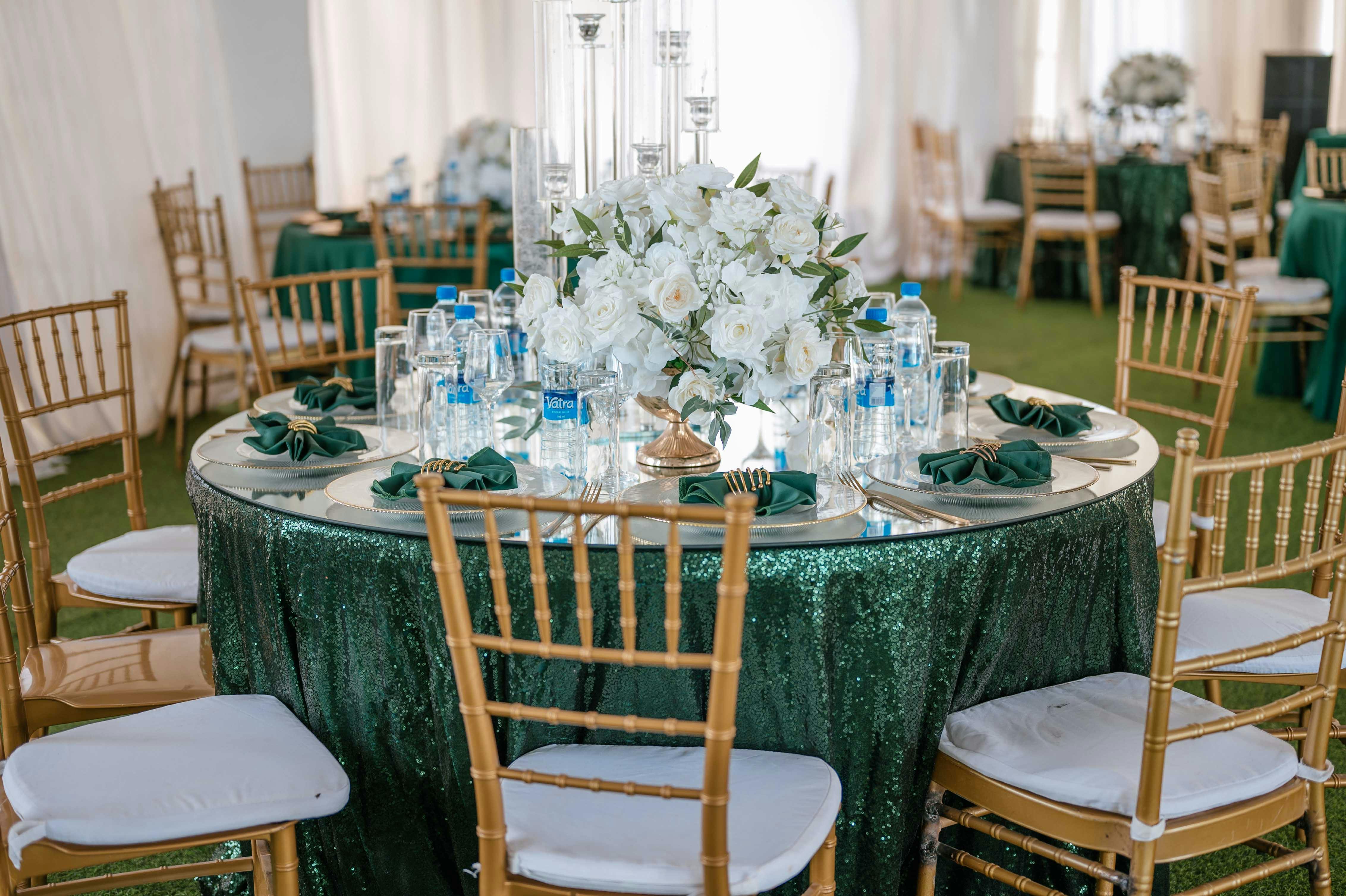 Elegant Wedding Reception Table Set Up · Free Stock Photo