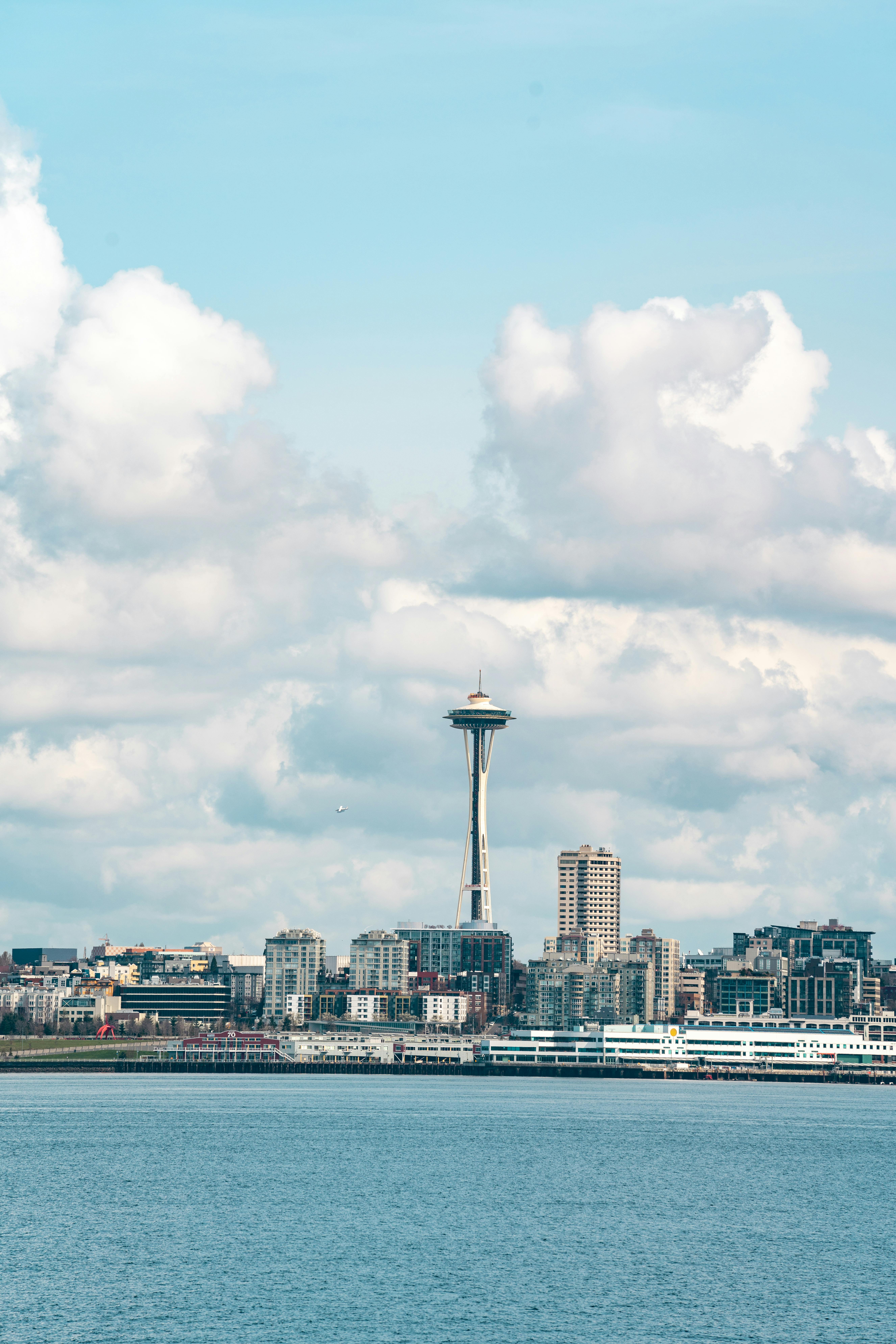 Space Needle Towering Over Seattle · Free Stock Photo
