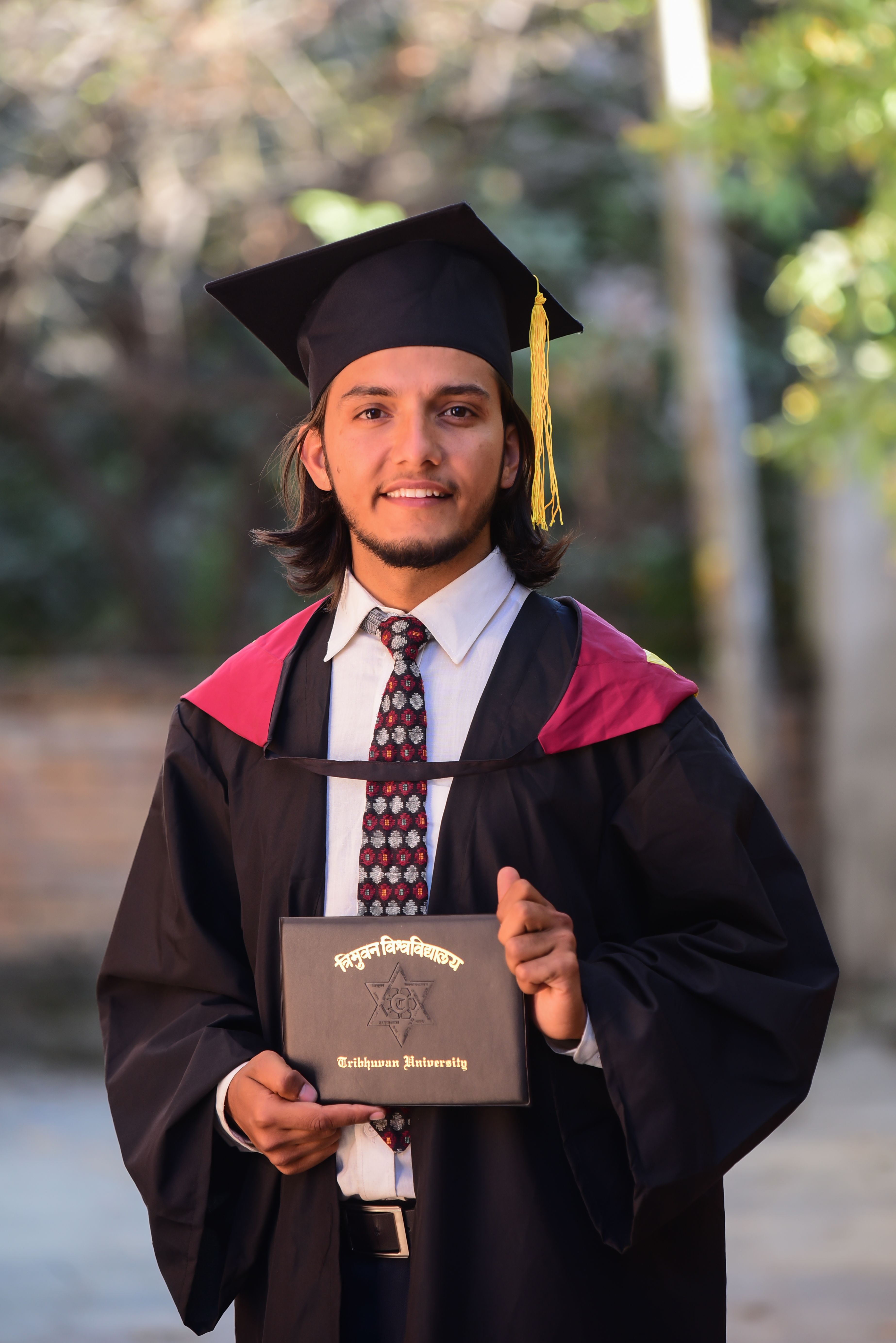 Man in Graduation Hat · Free Stock Photo