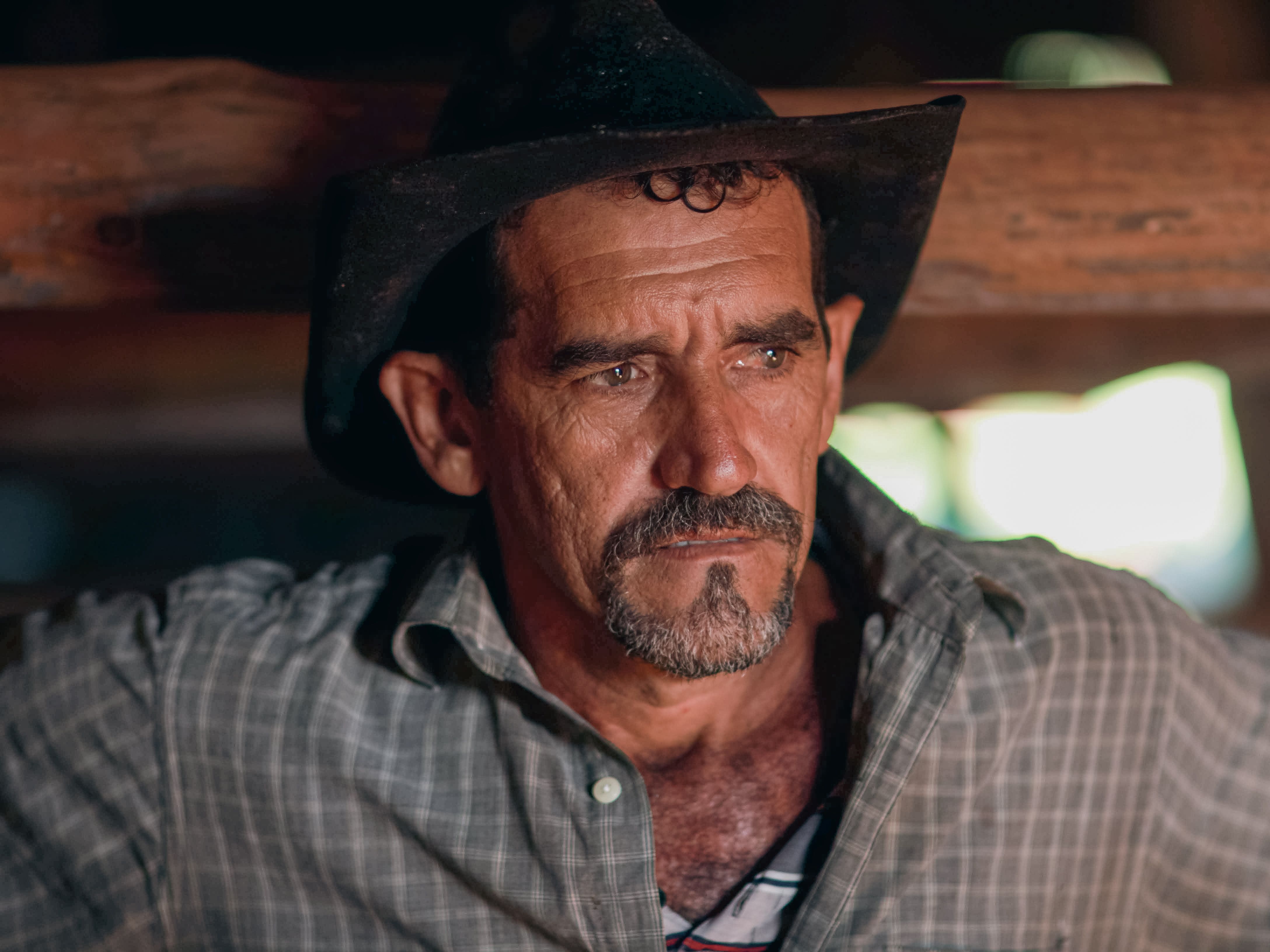 Face of Man in Hat · Free Stock Photo