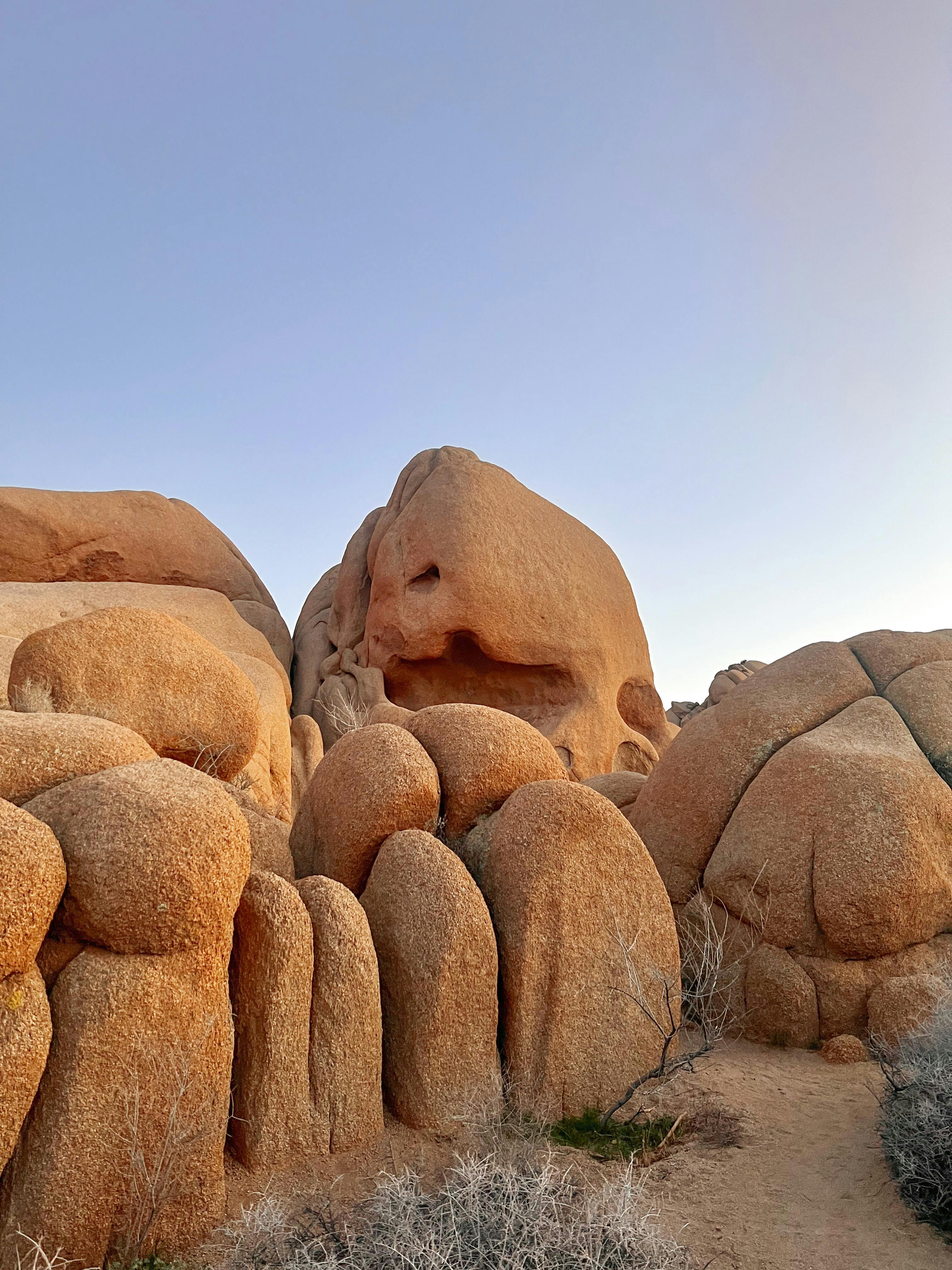 Big Stones on a Desert · Free Stock Photo