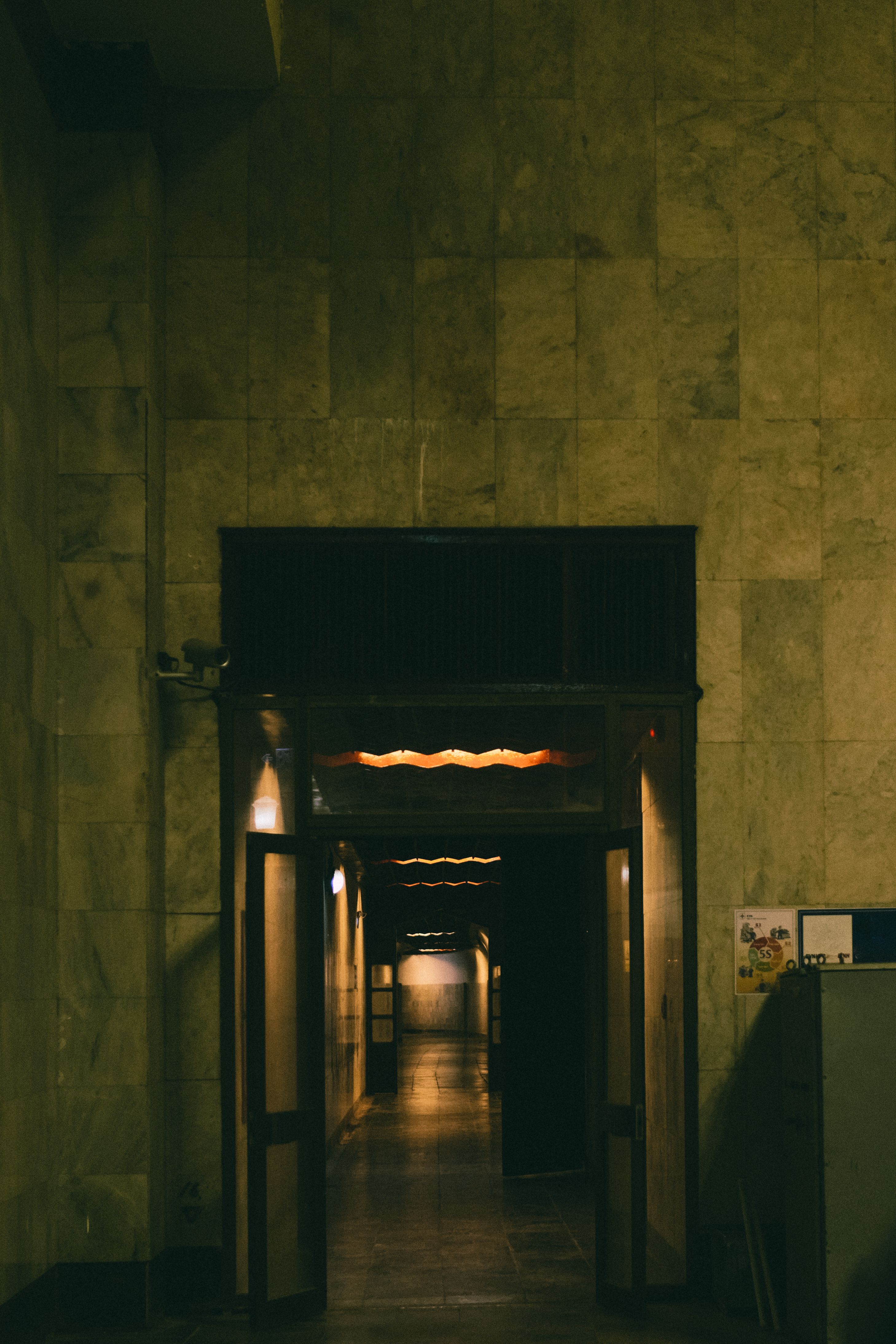 Man at the End of Corridor · Free Stock Photo
