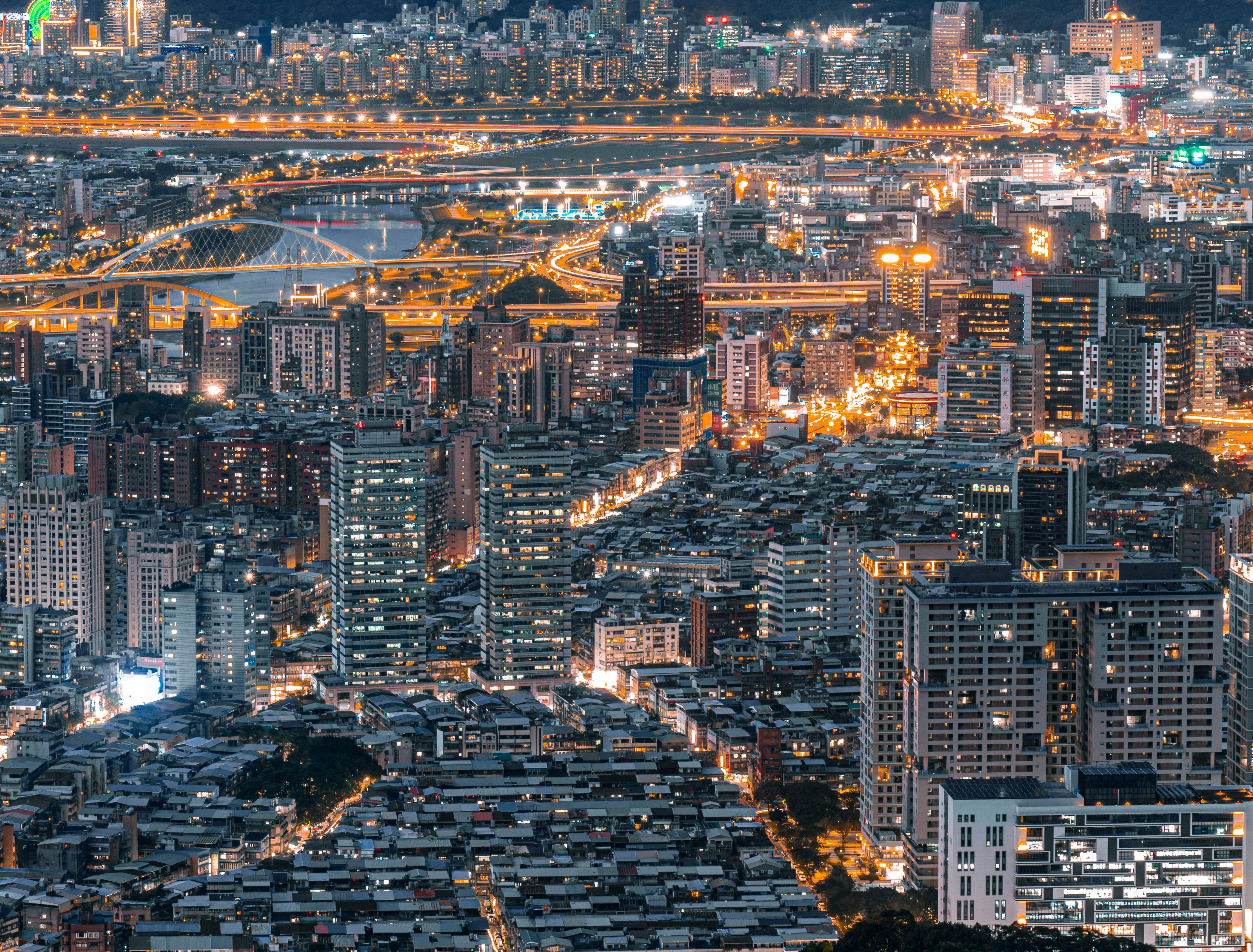 Dense Urban Architecture · Free Stock Photo