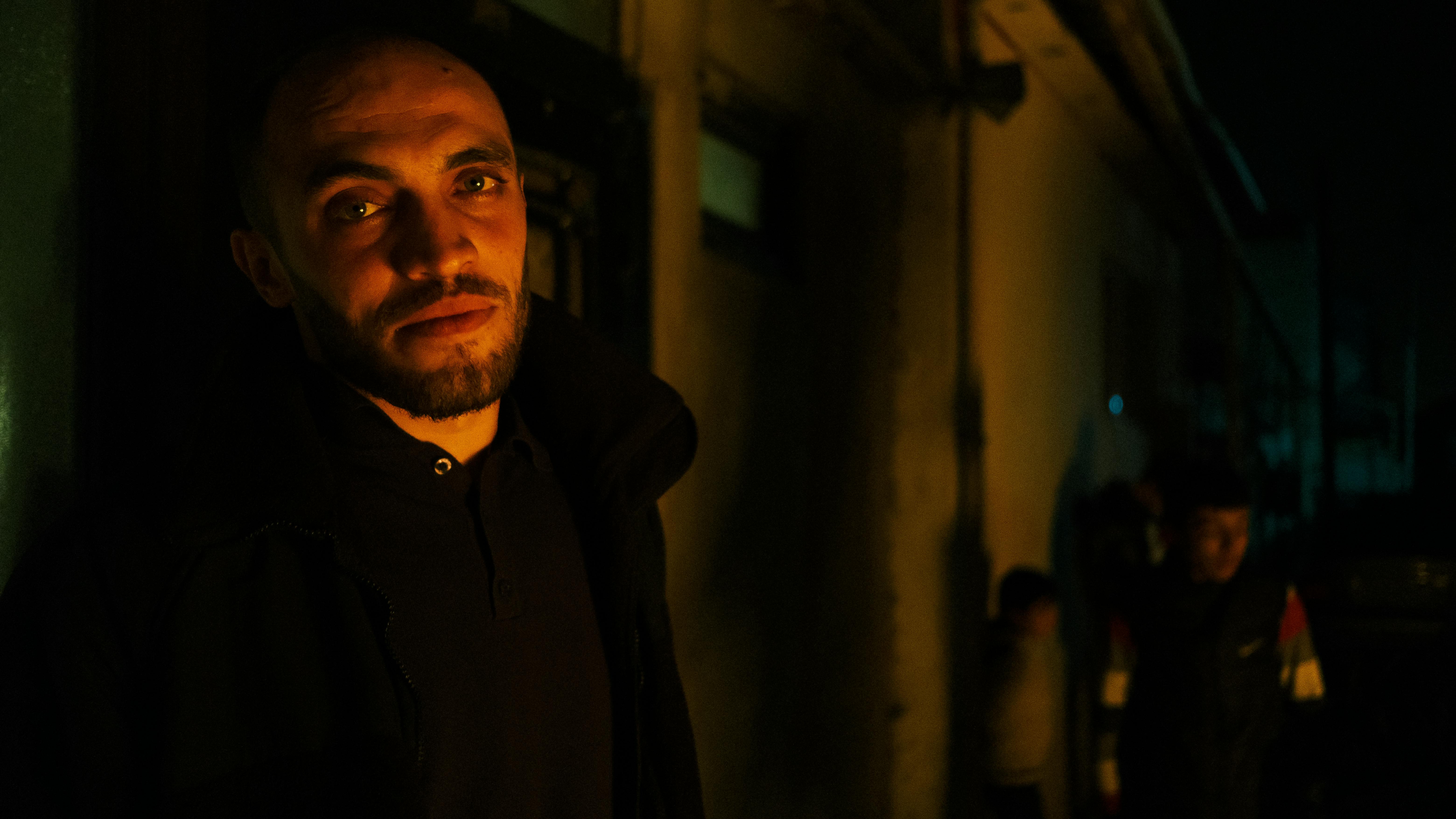 Light on Man Face at Night · Free Stock Photo