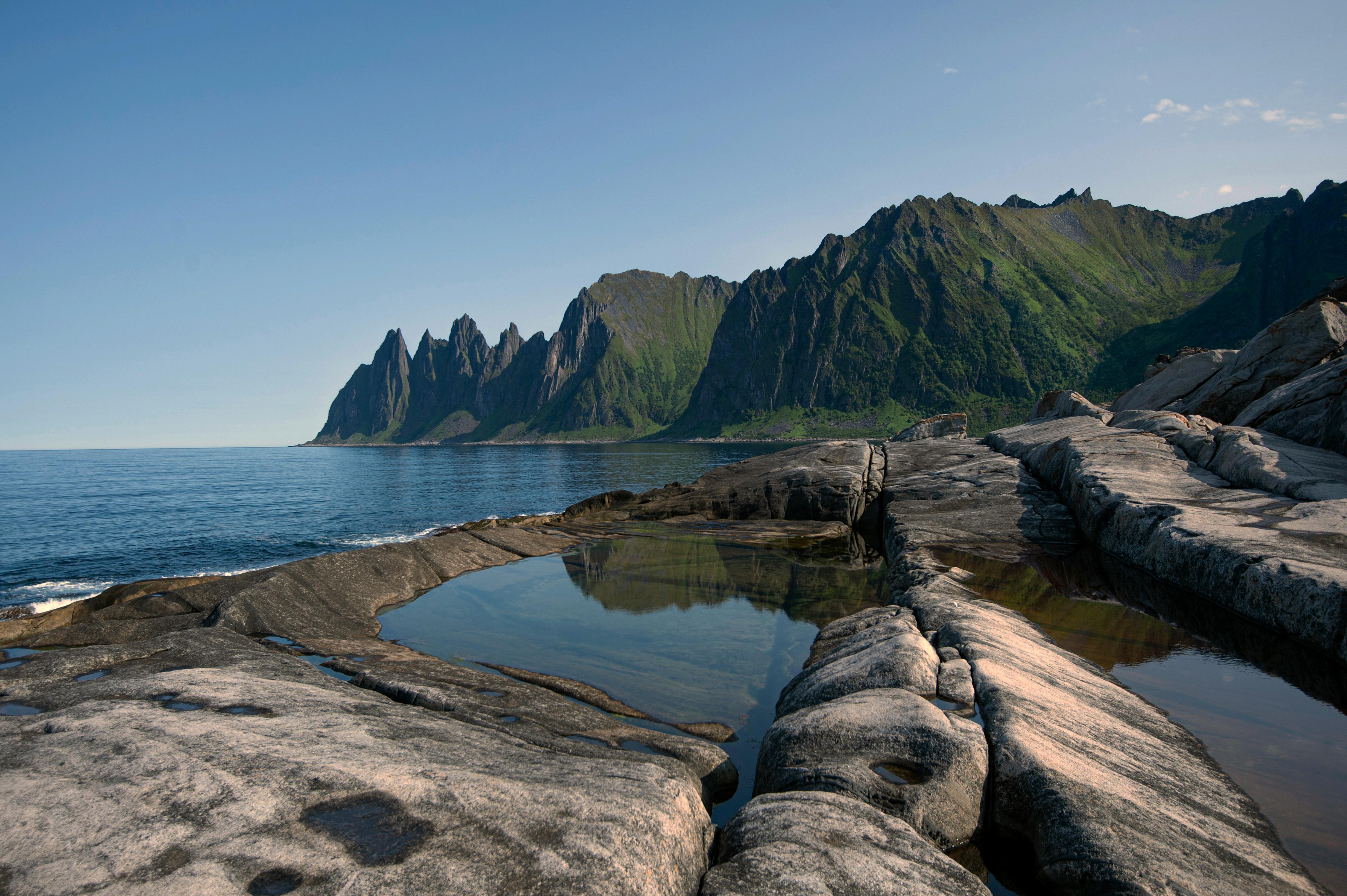 Devils Jaw Mt."Okstindene" in Senja, Northern Norway · Free Stock Photo