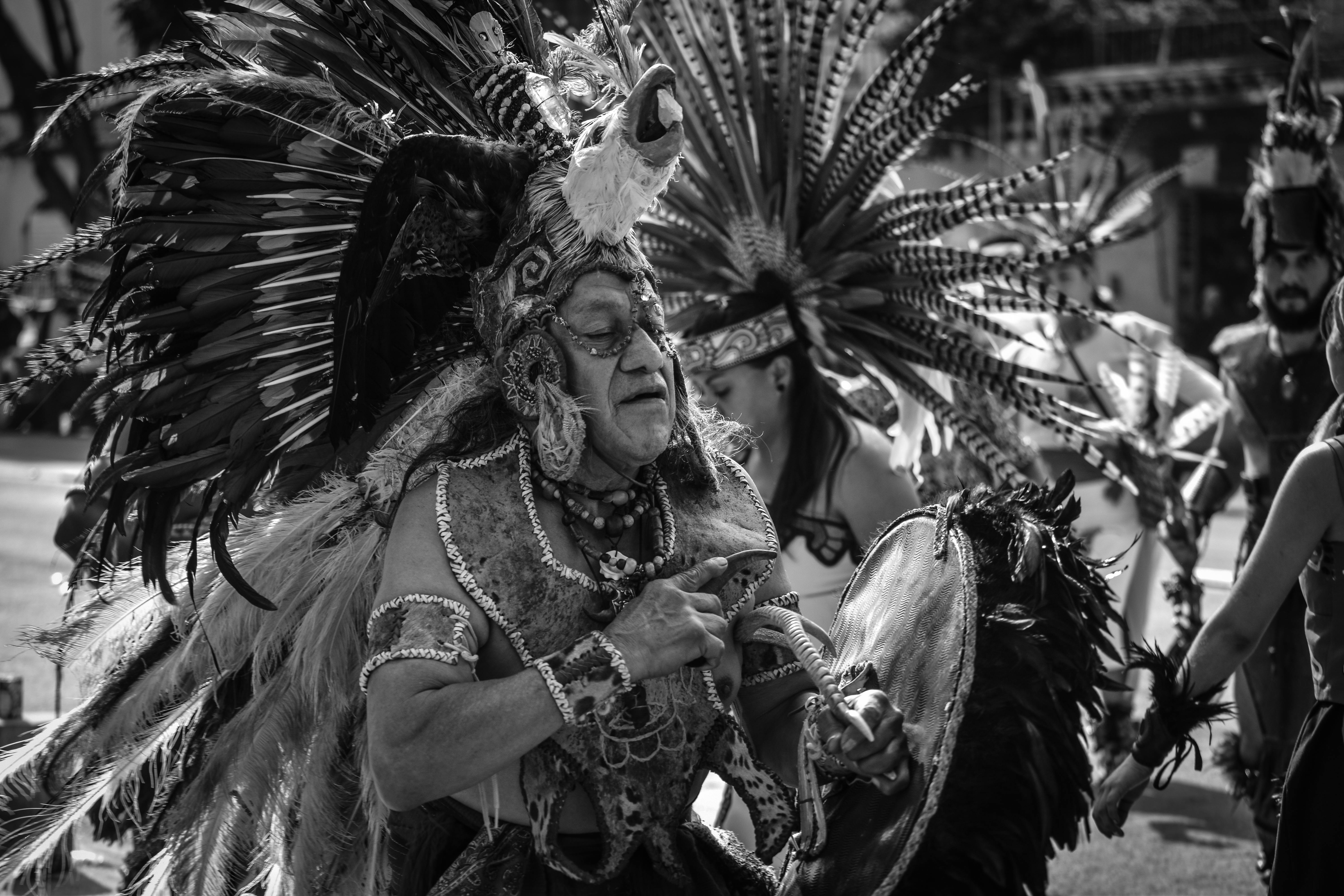 Danzante Azteca · Foto de stock gratuita