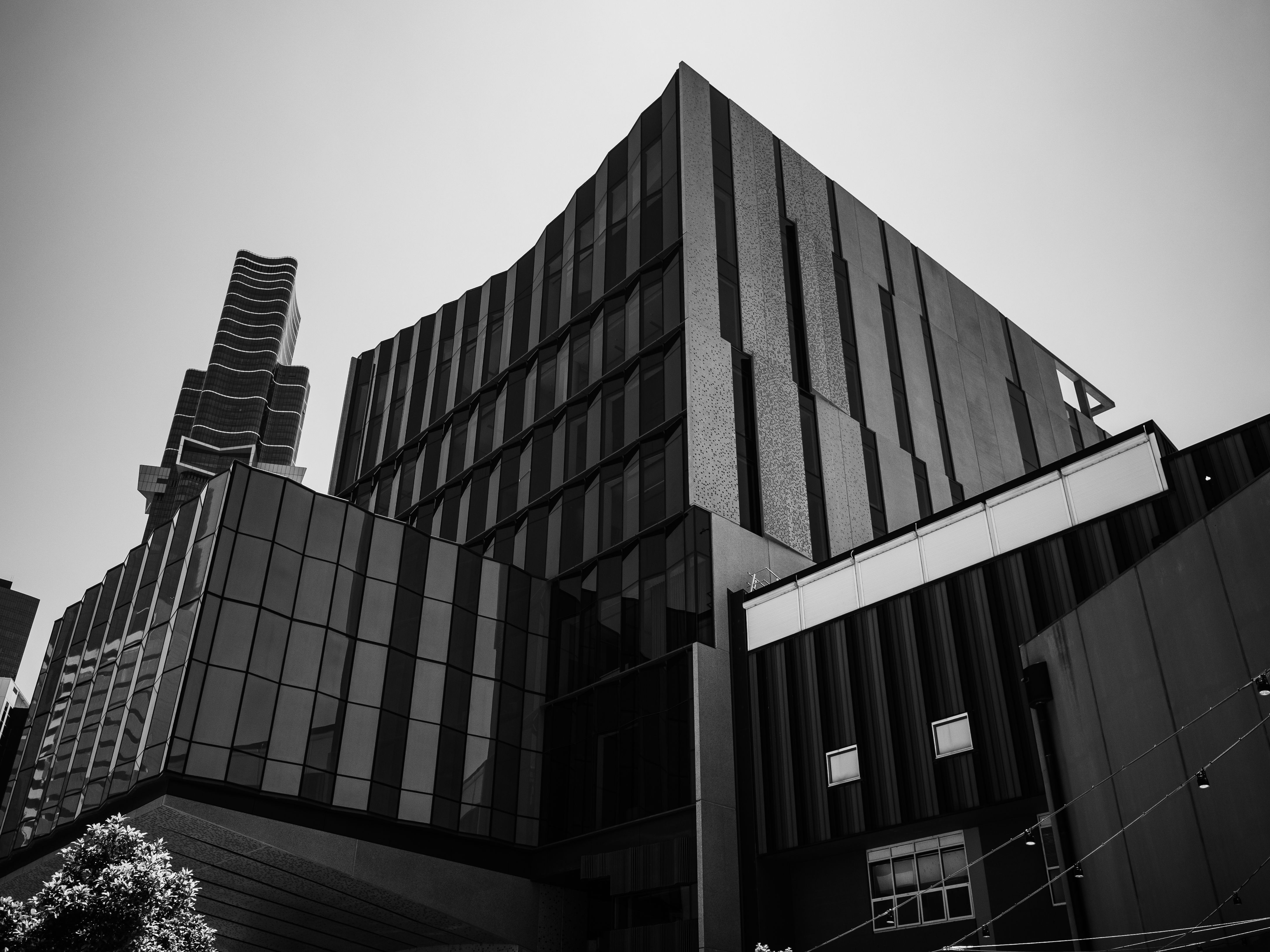 Modern Skyscraper with a Glass Facade · Free Stock Photo