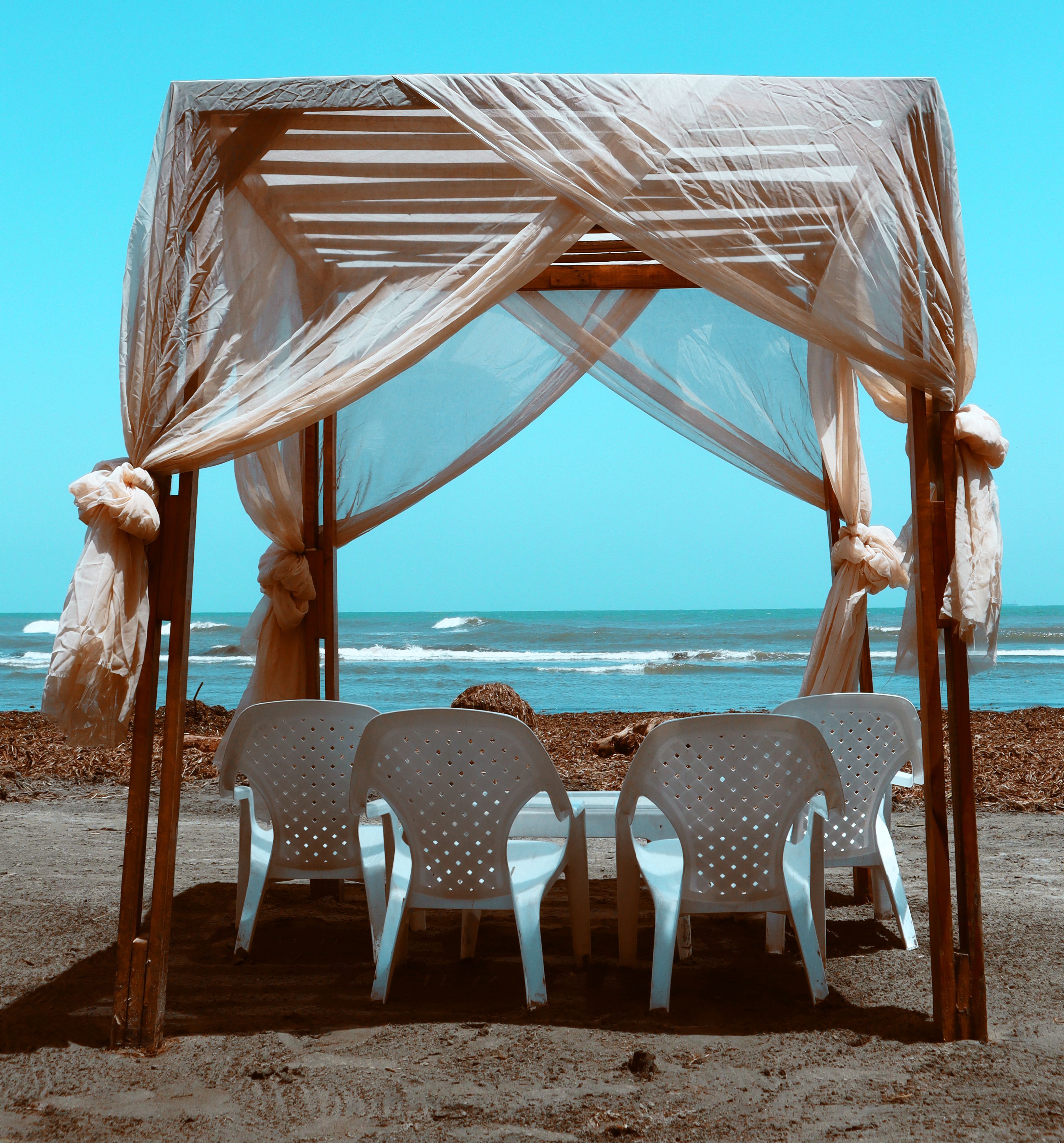 Wooden Beach Shed · Free Stock Photo