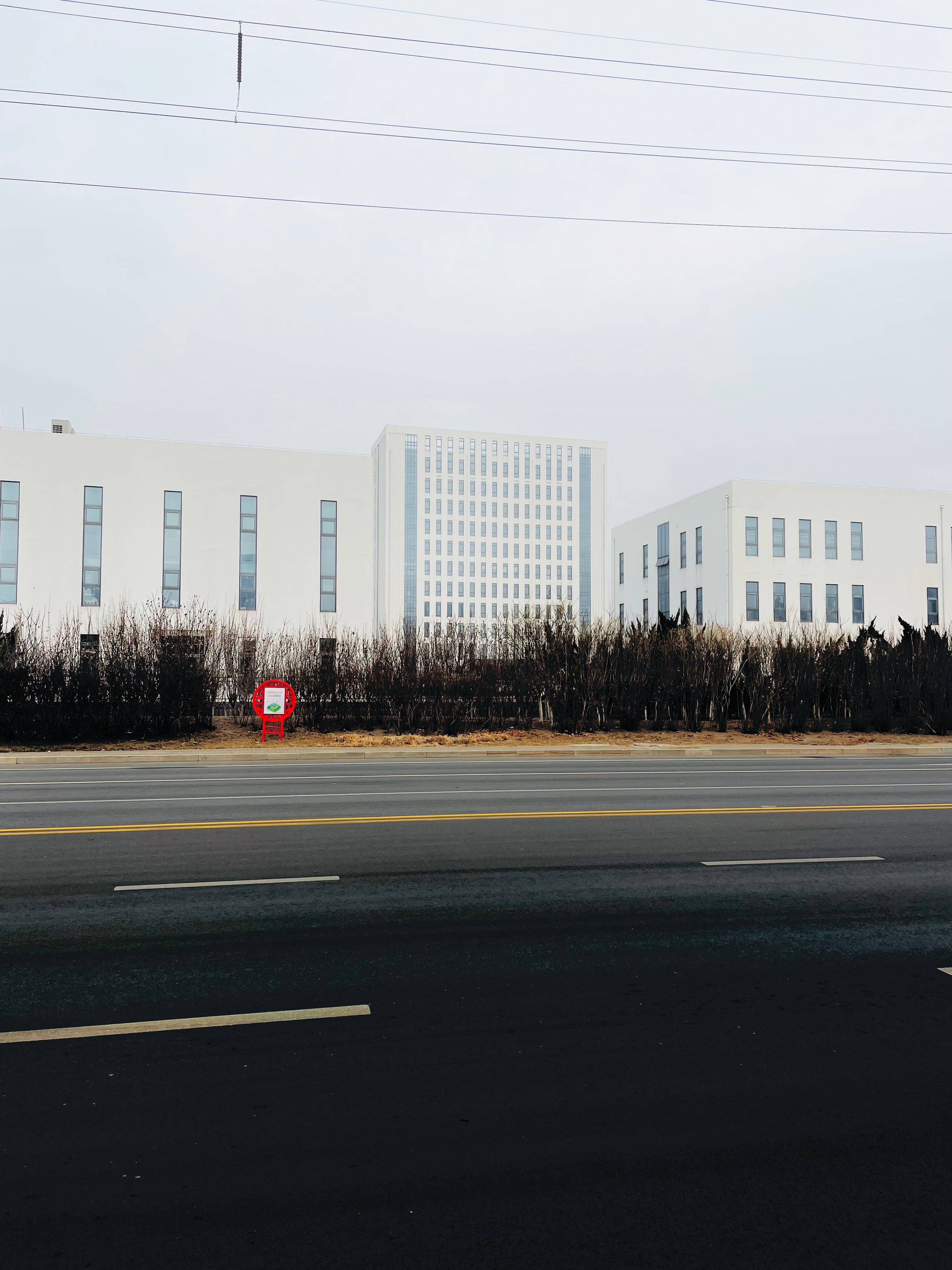 Street along Modern Buildings · Free Stock Photo