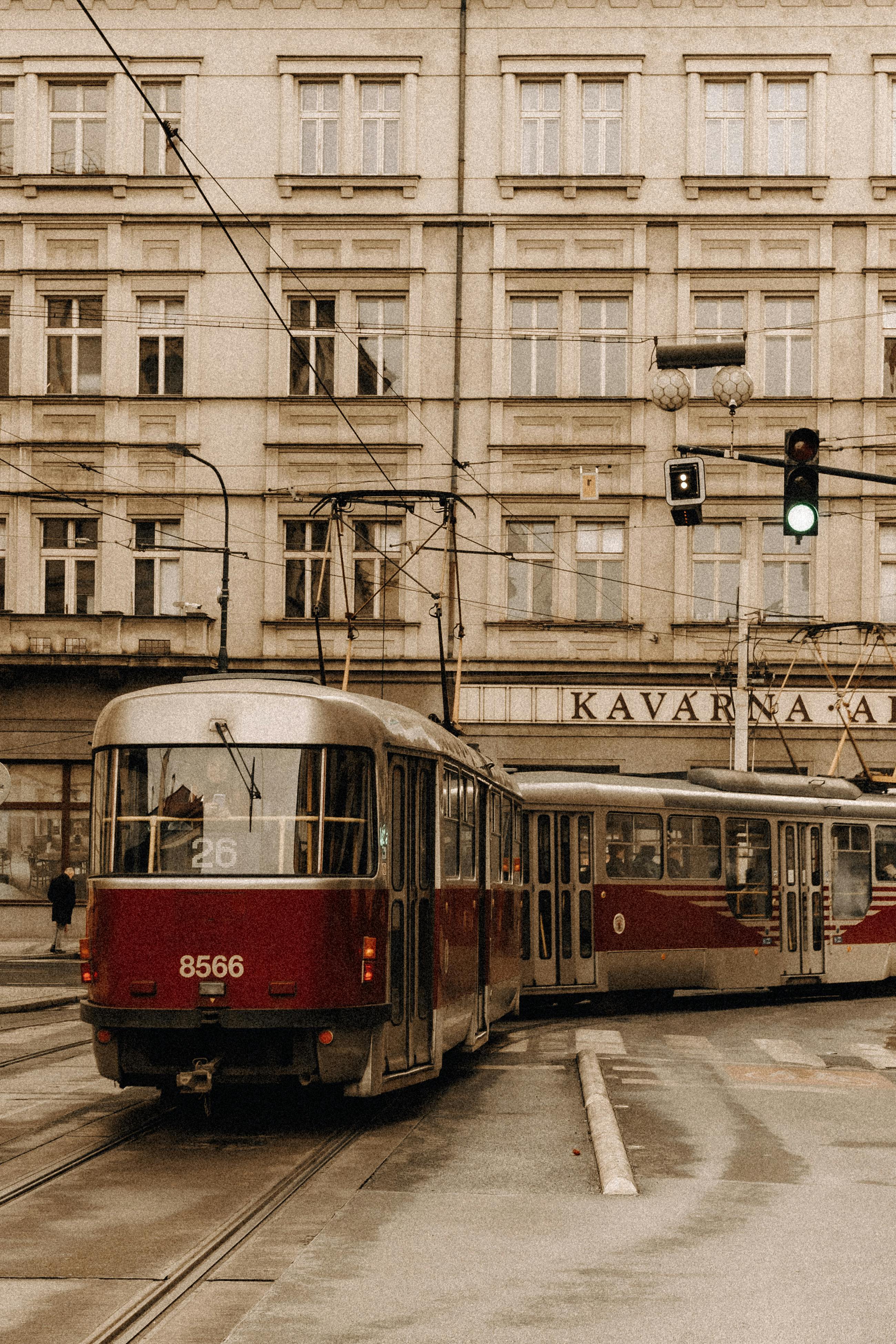 Tram on the Railway · Free Stock Photo