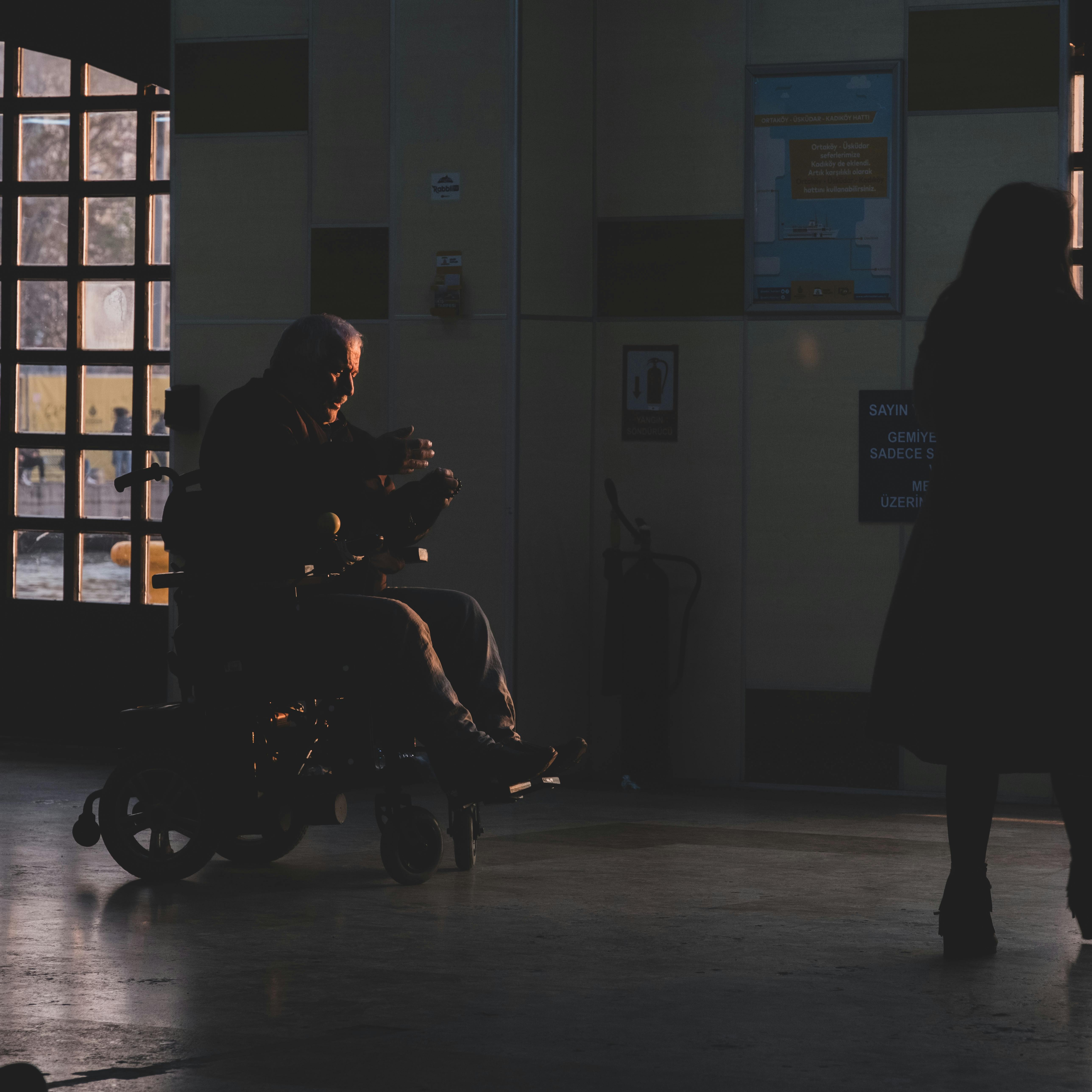 A Person using Wheelchair · Free Stock Photo