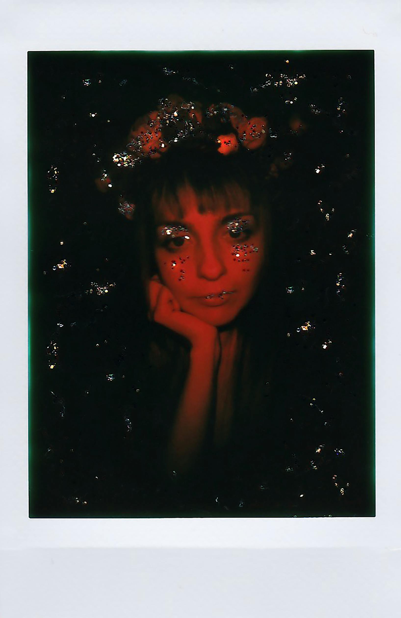 Portrait Decorated with Glitter · Free Stock Photo