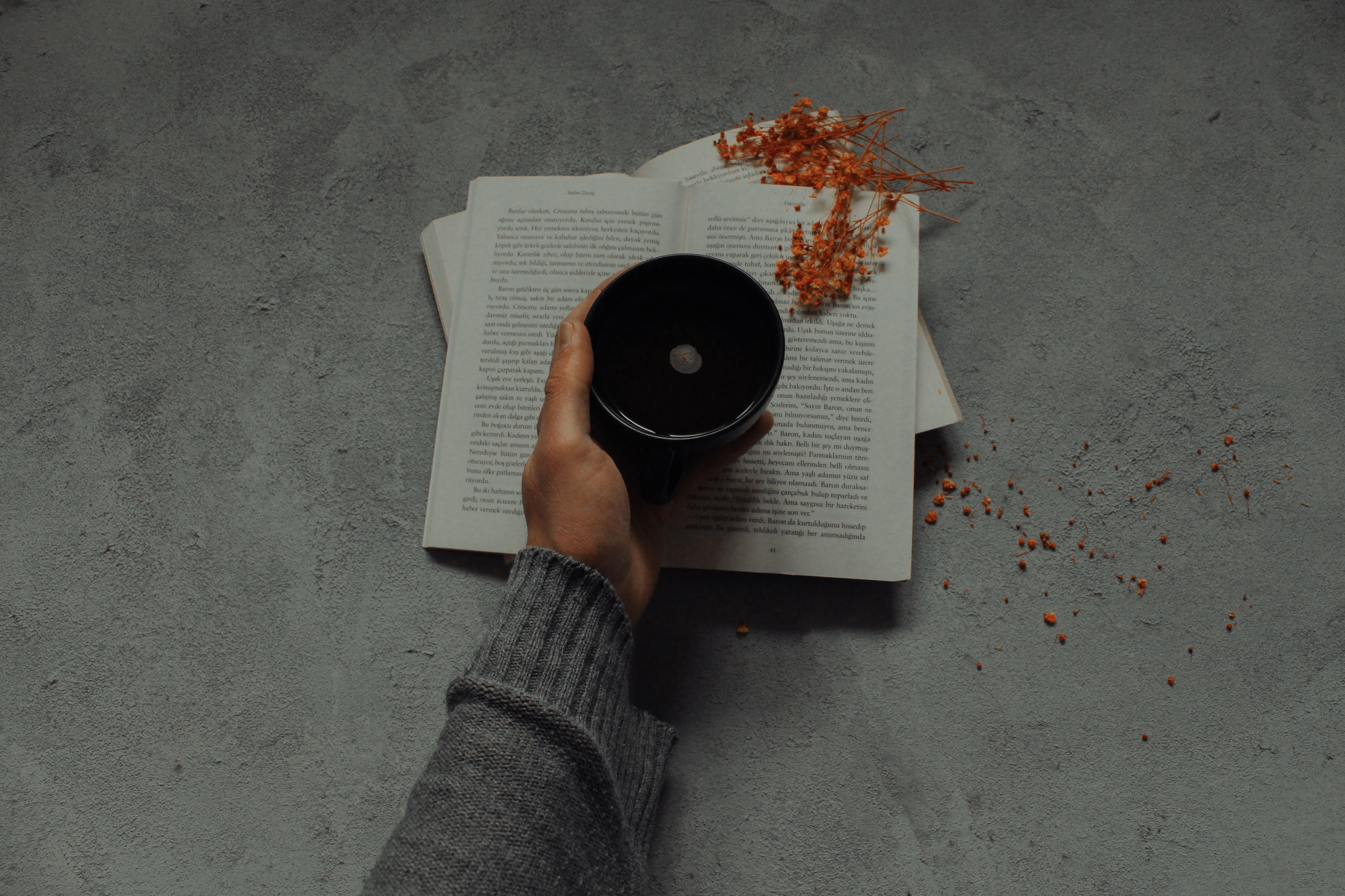 Coffee with Books · Free Stock Photo
