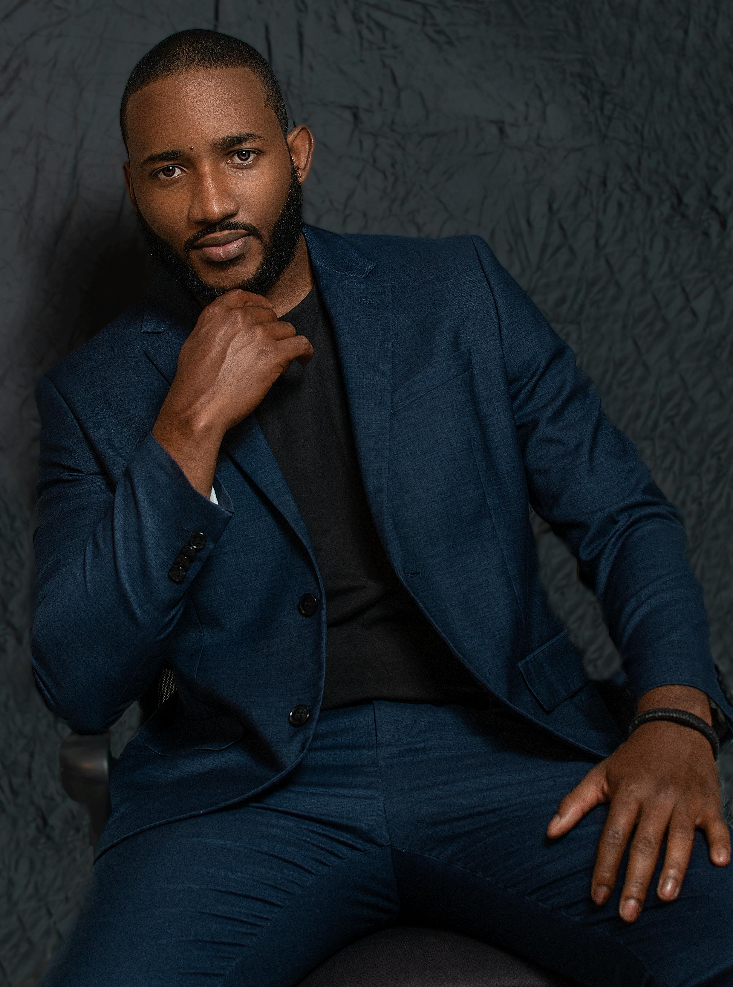 Man in Suit Posing · Free Stock Photo