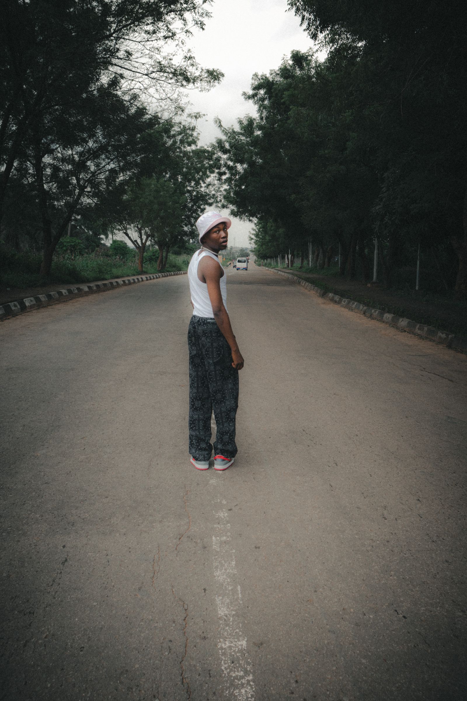 Man Standing On Road Landscape Photos, Download The BEST Free Man ...