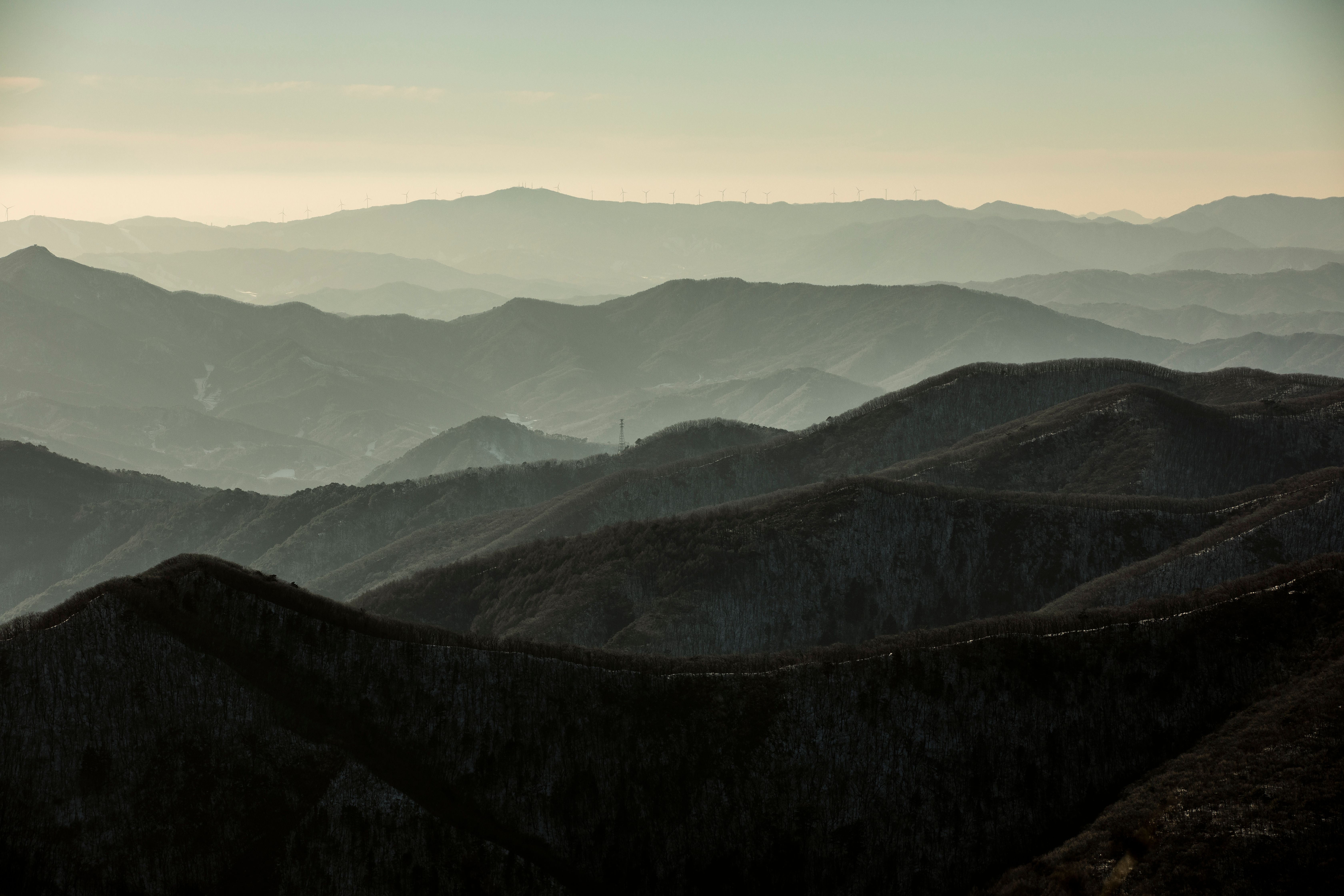 Landscape of Hills · Free Stock Photo