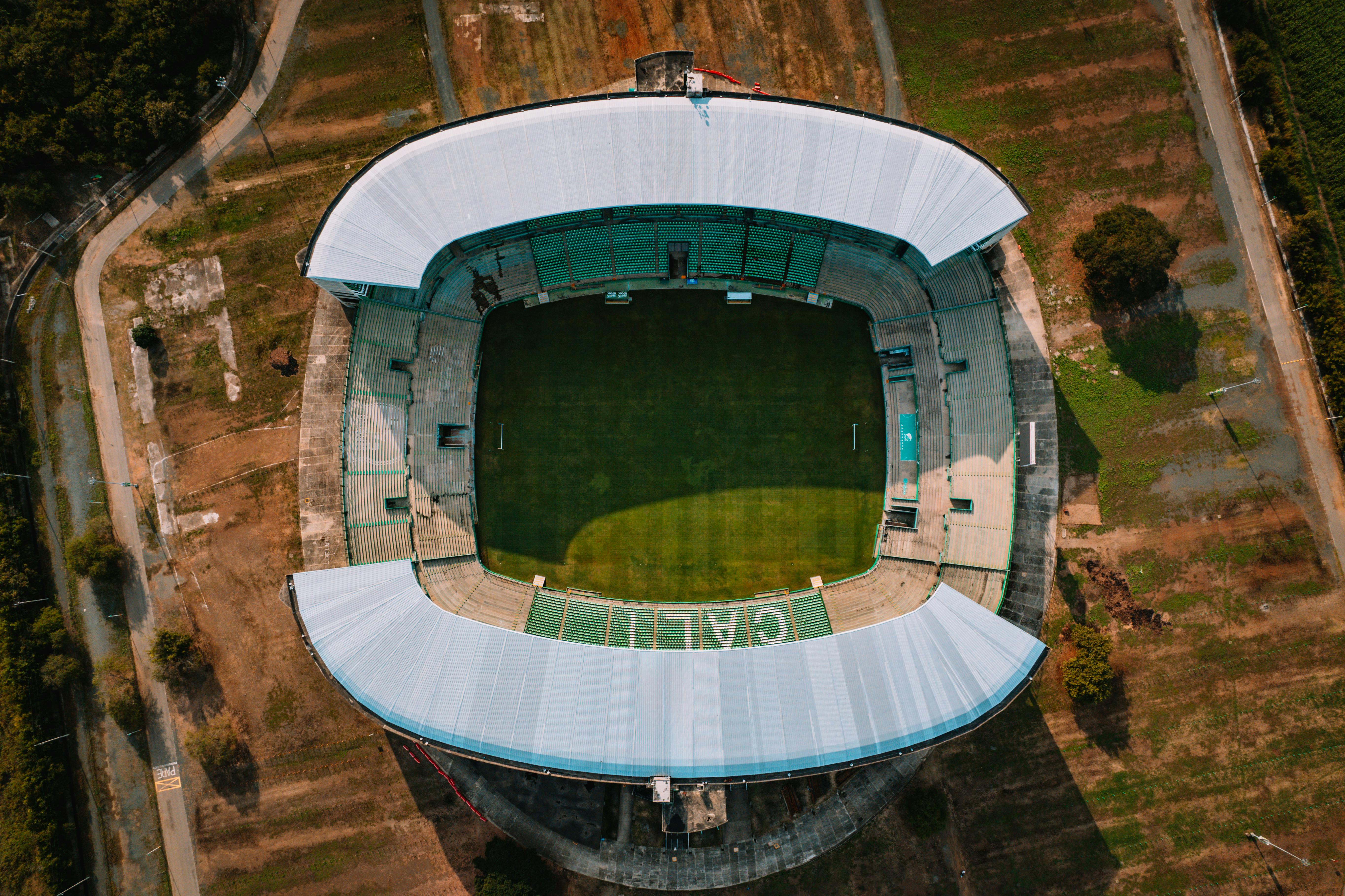 Aerial View of a Stadium · Free Stock Photo