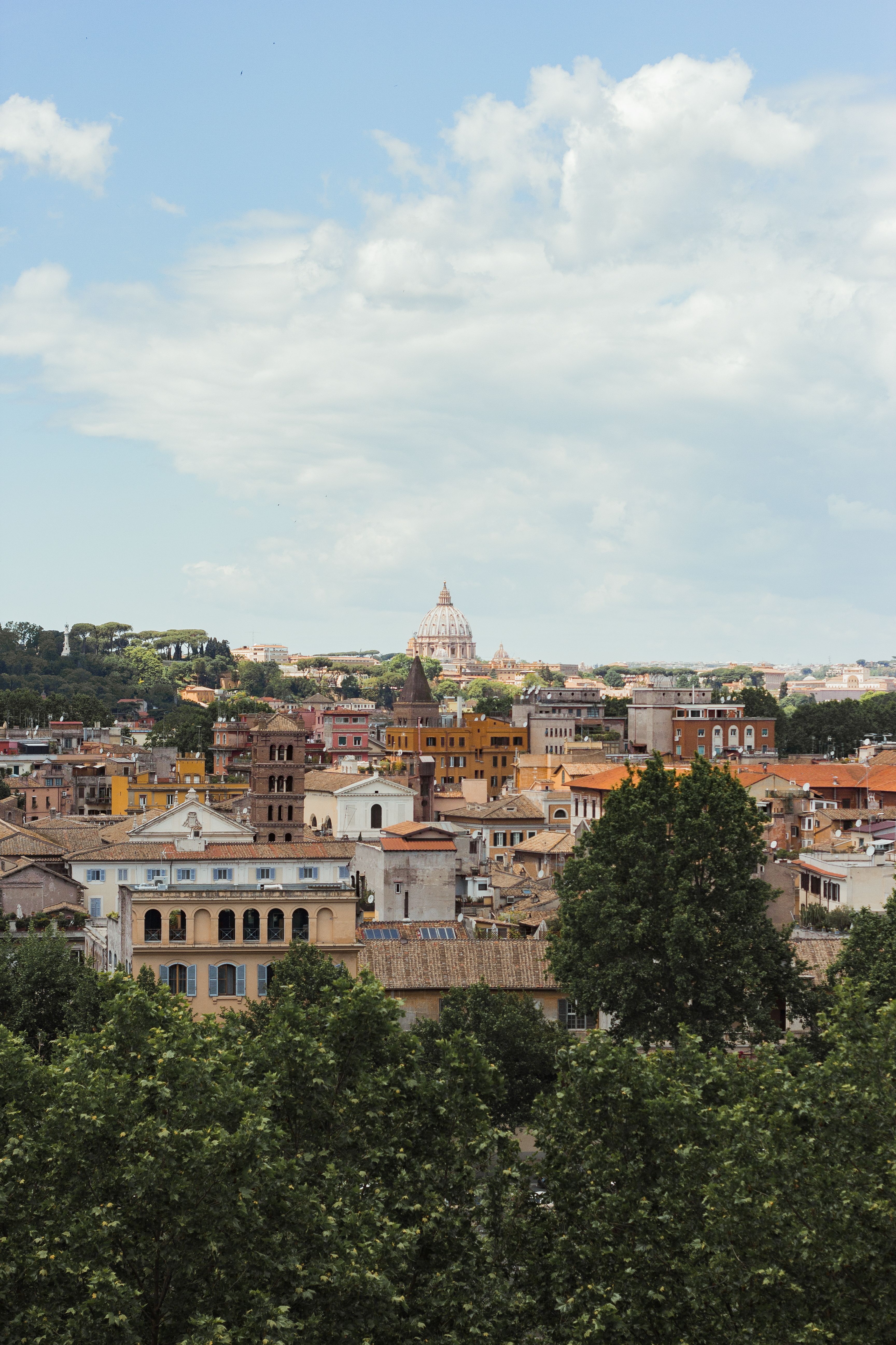 High Angle View on Rome, Italy · Free Stock Photo