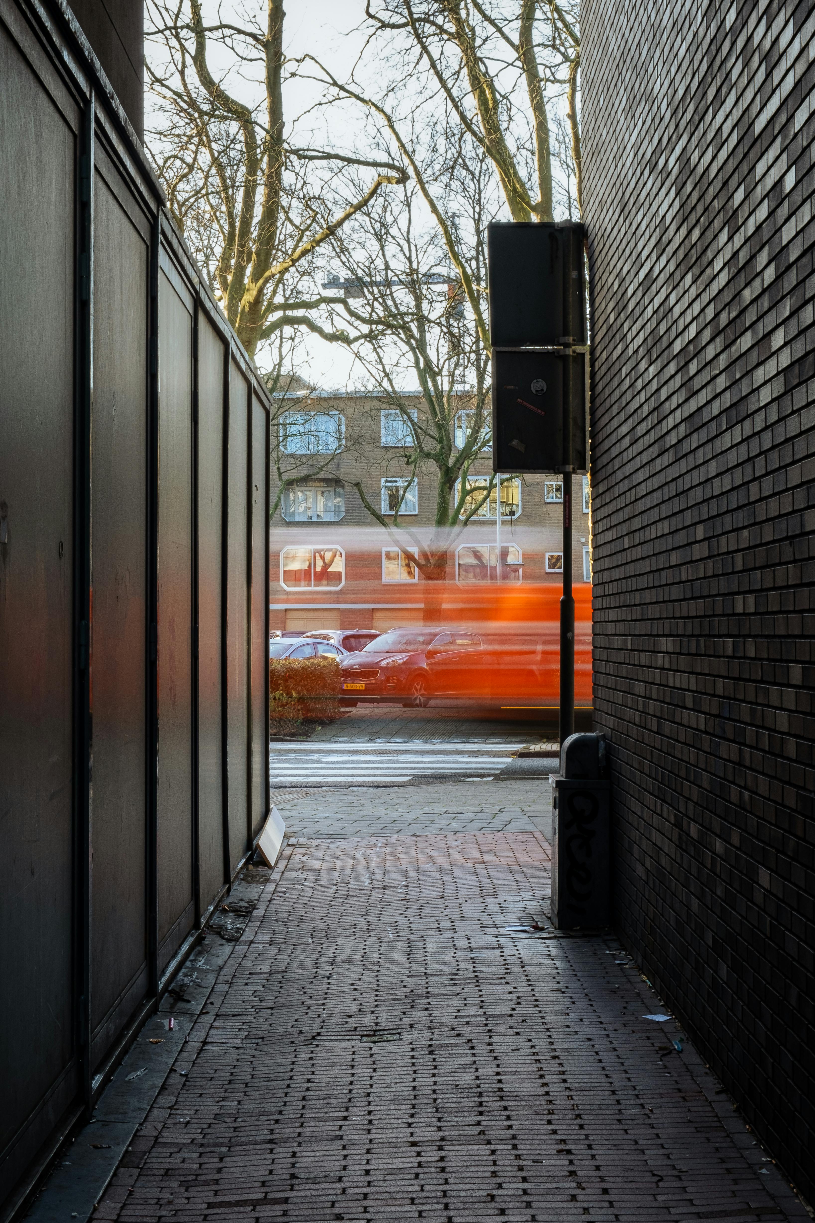 Alley between Buildings in Town · Free Stock Photo