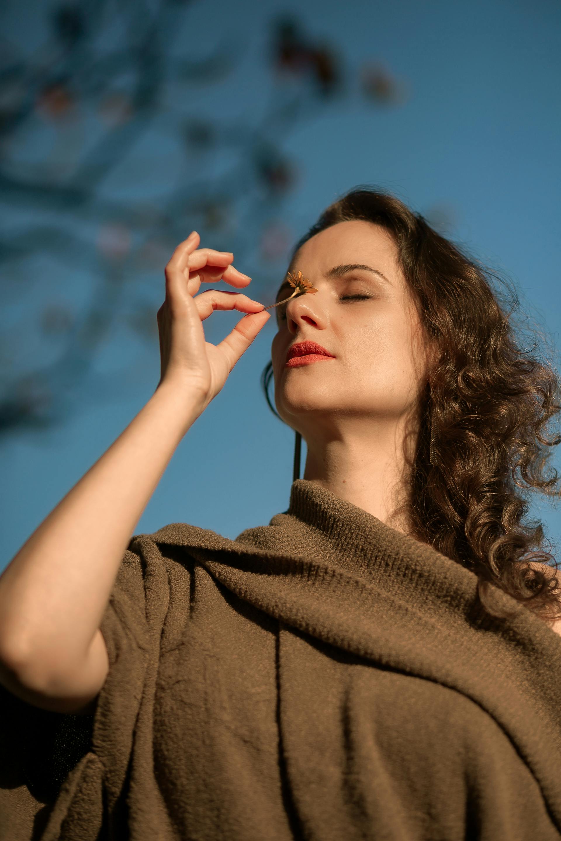 Close-Up Shot of a Pretty Woman · Free Stock Photo