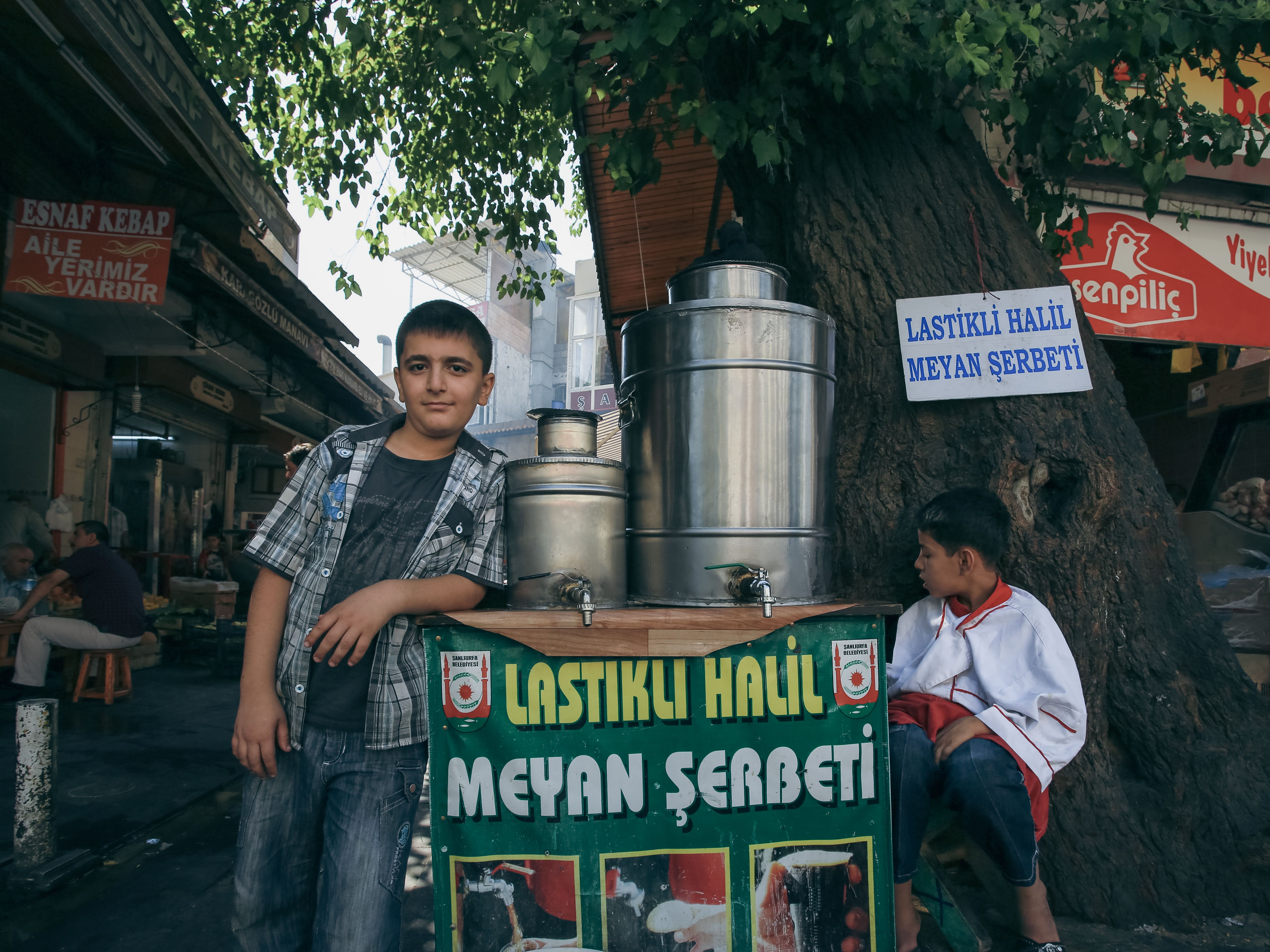 Boys Selling in Town in Turkey · Free Stock Photo