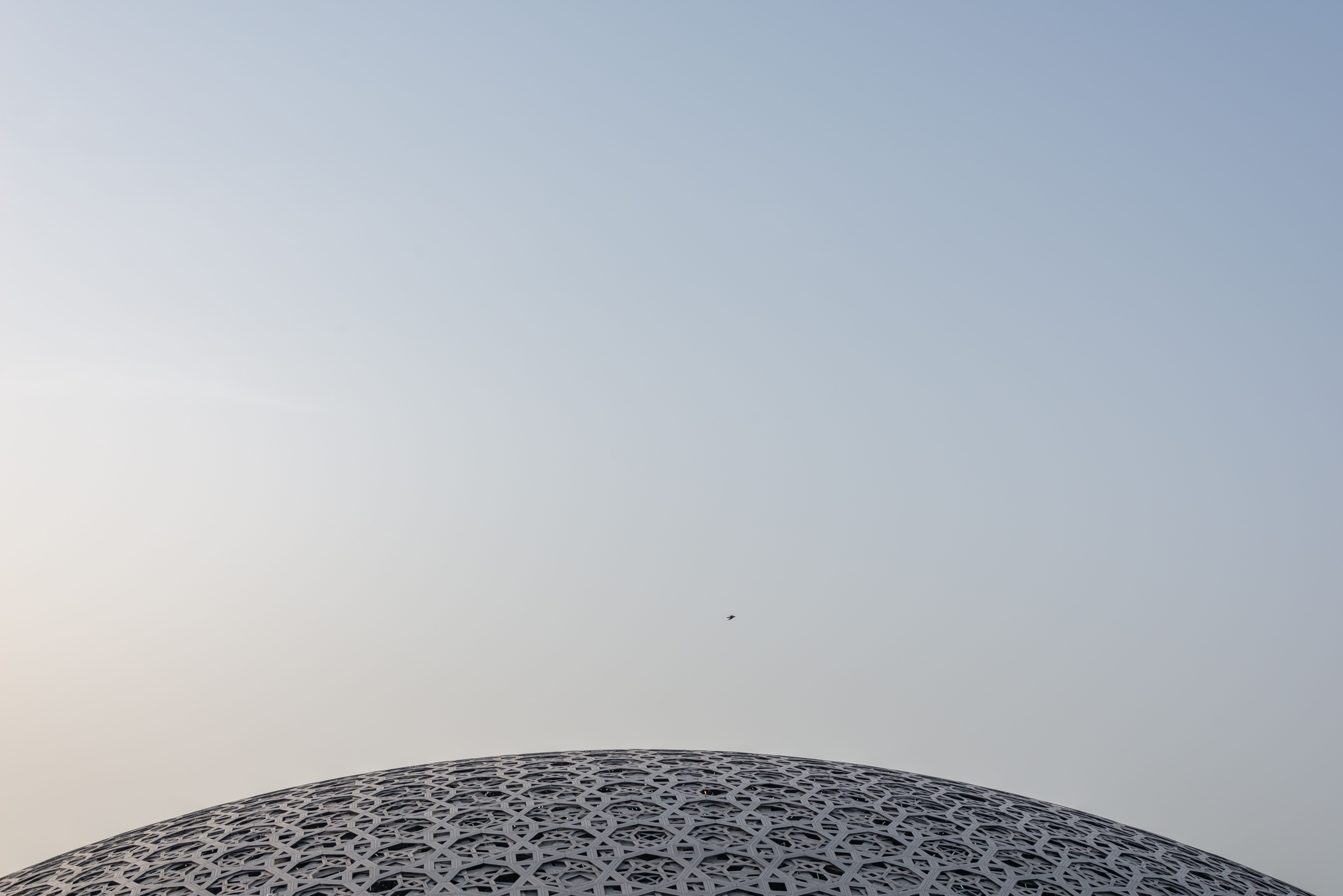 Clear Sky over Dome with Pattern · Free Stock Photo