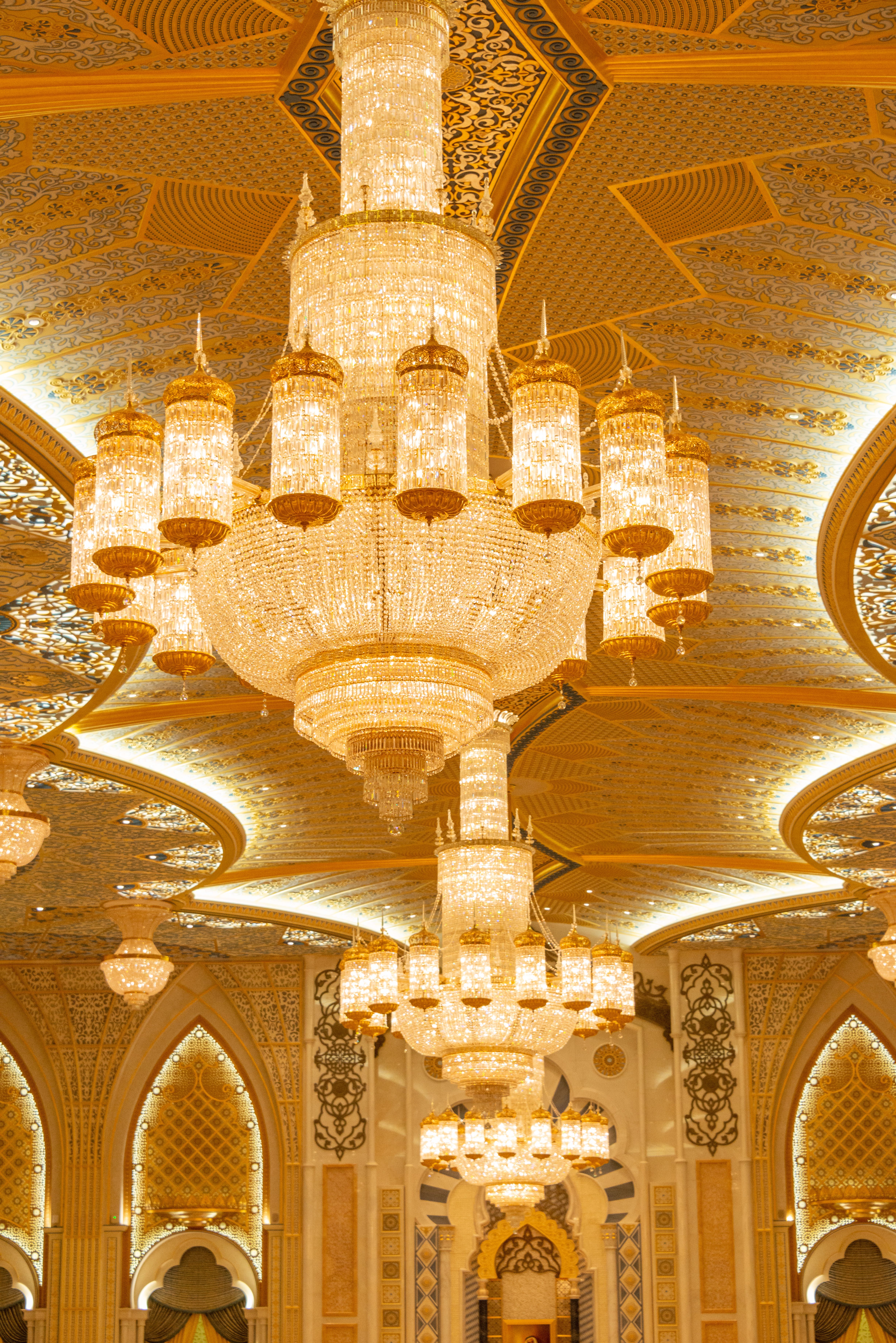 Golden Interior of Temple · Free Stock Photo