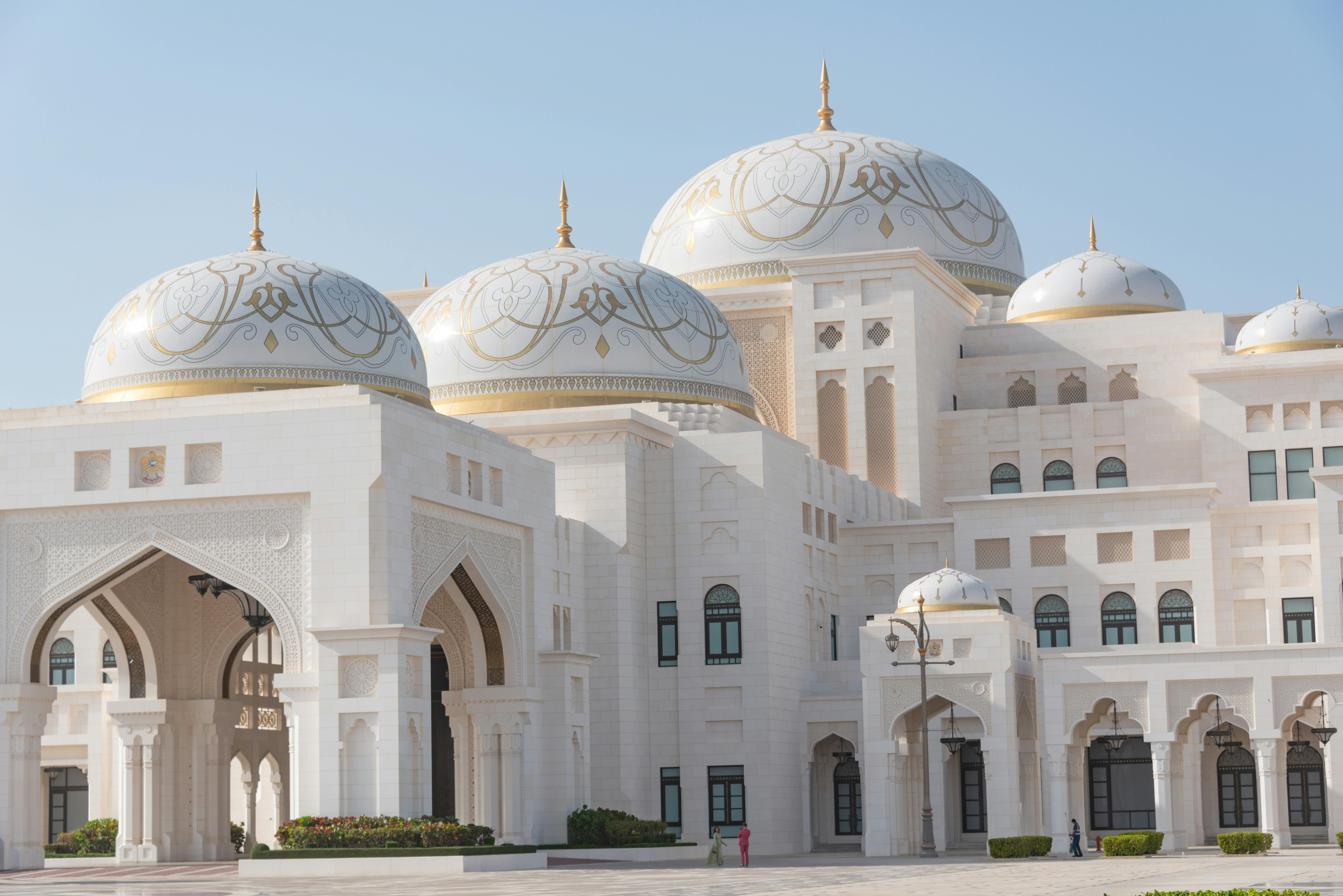 Gold and Marble Domes of Mosque · Free Stock Photo