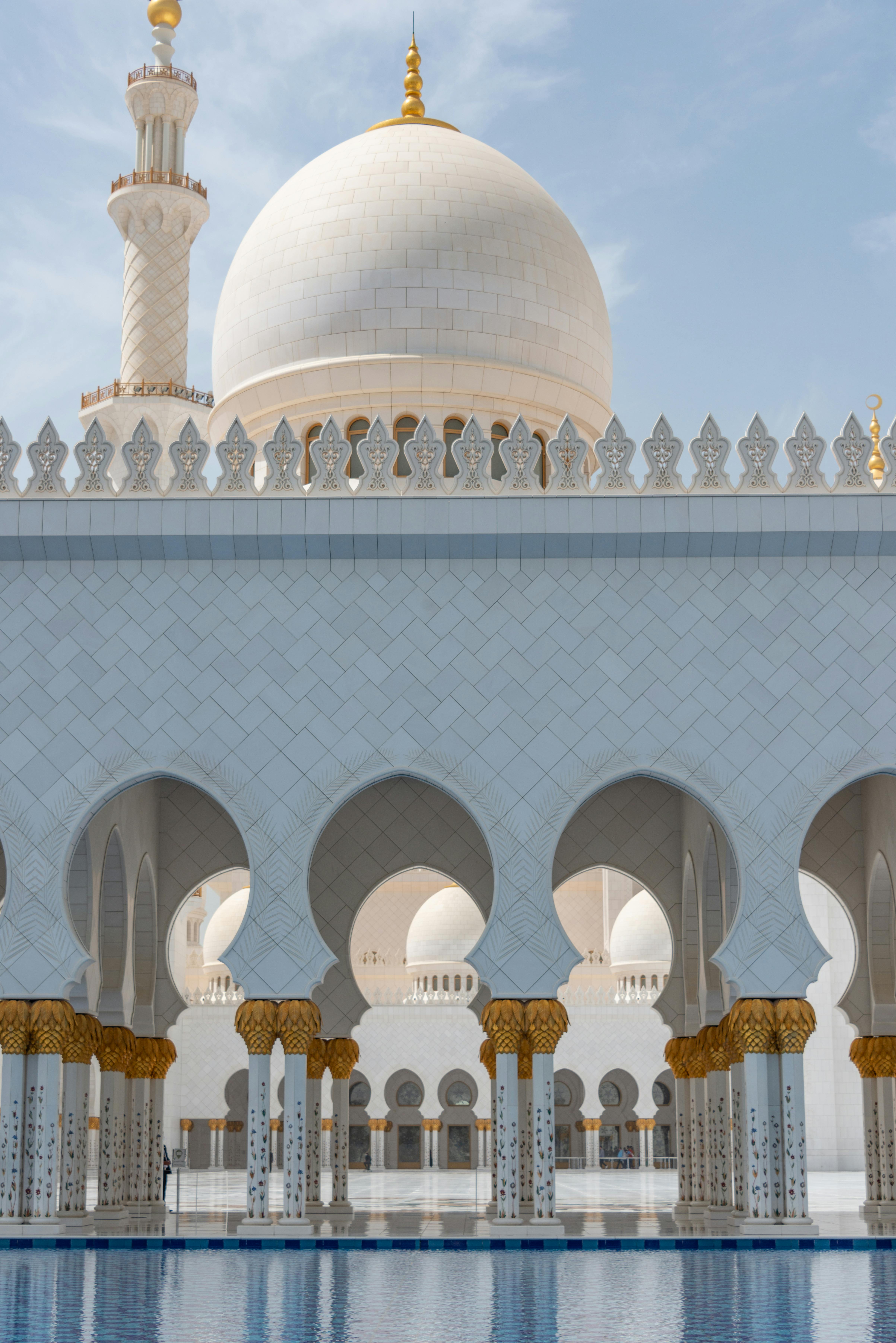 Marble Grand Mosque · Free Stock Photo