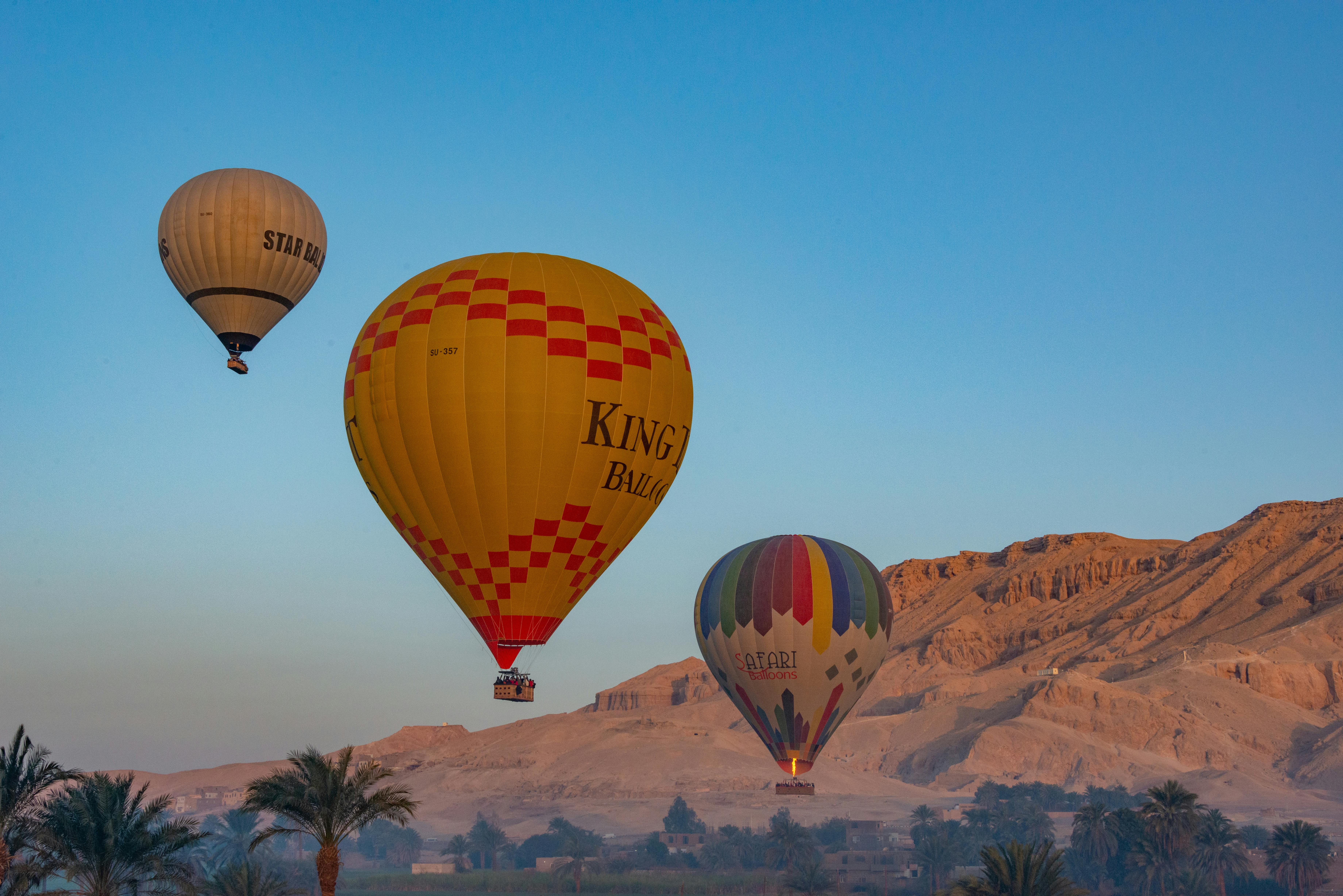 Balloons Flying under Clear Sky · Free Stock Photo
