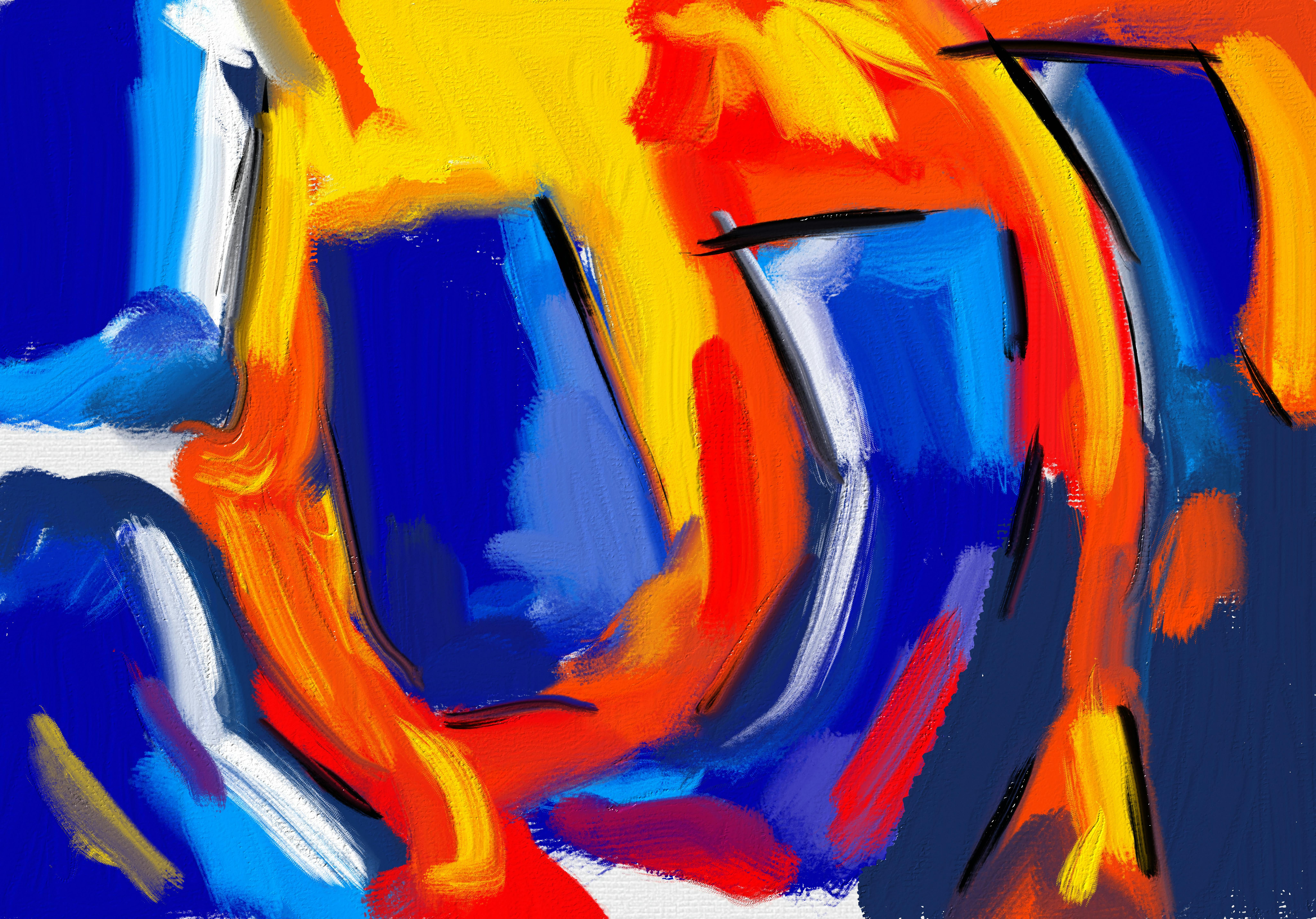 Abstract Art Painting · Free Stock Photo