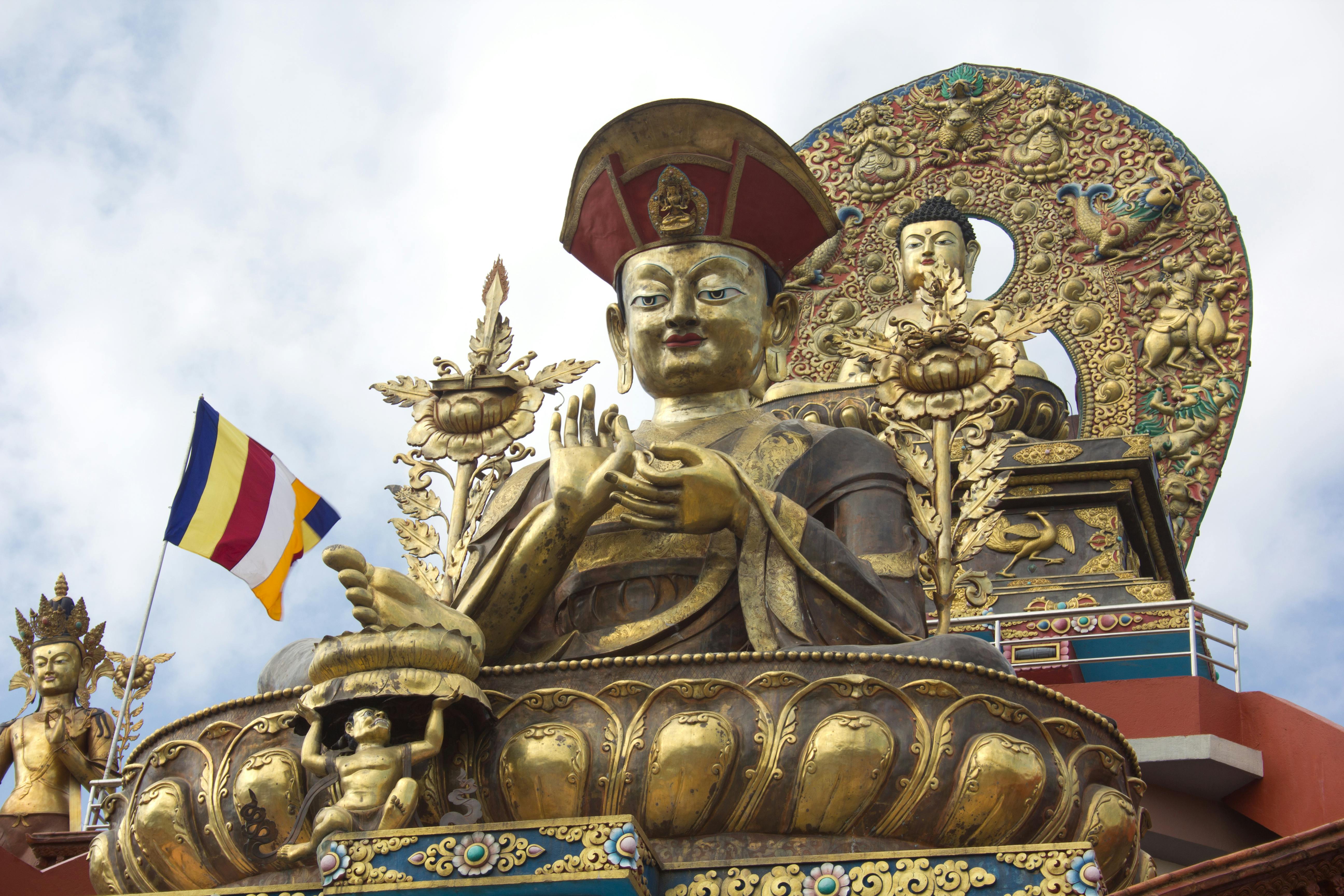 Buddha Statues in the Himalayan Amitabha Monastery · Free Stock Photo