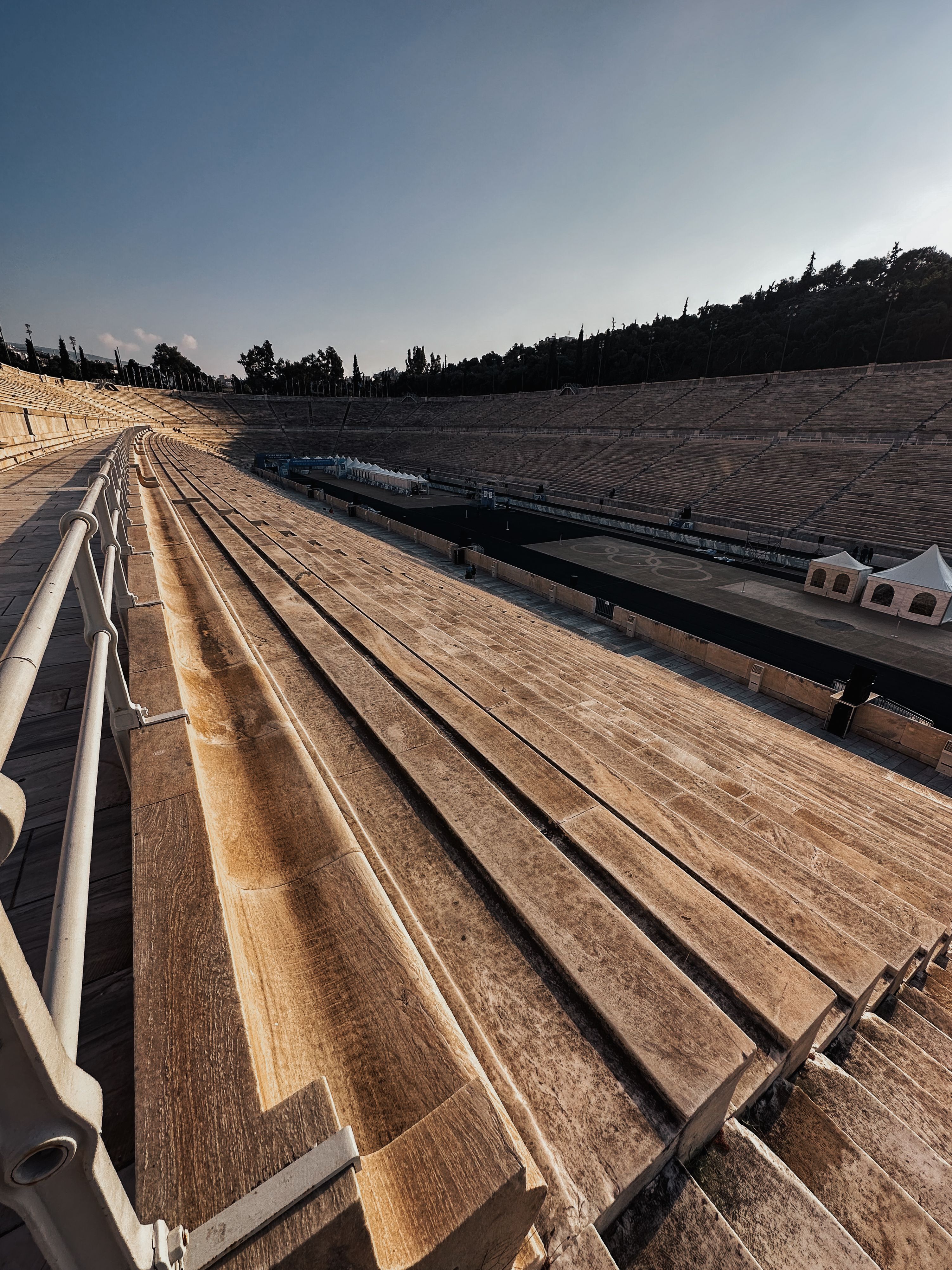 Panoramic View of Historical Ancient Stadium · Free Stock Photo