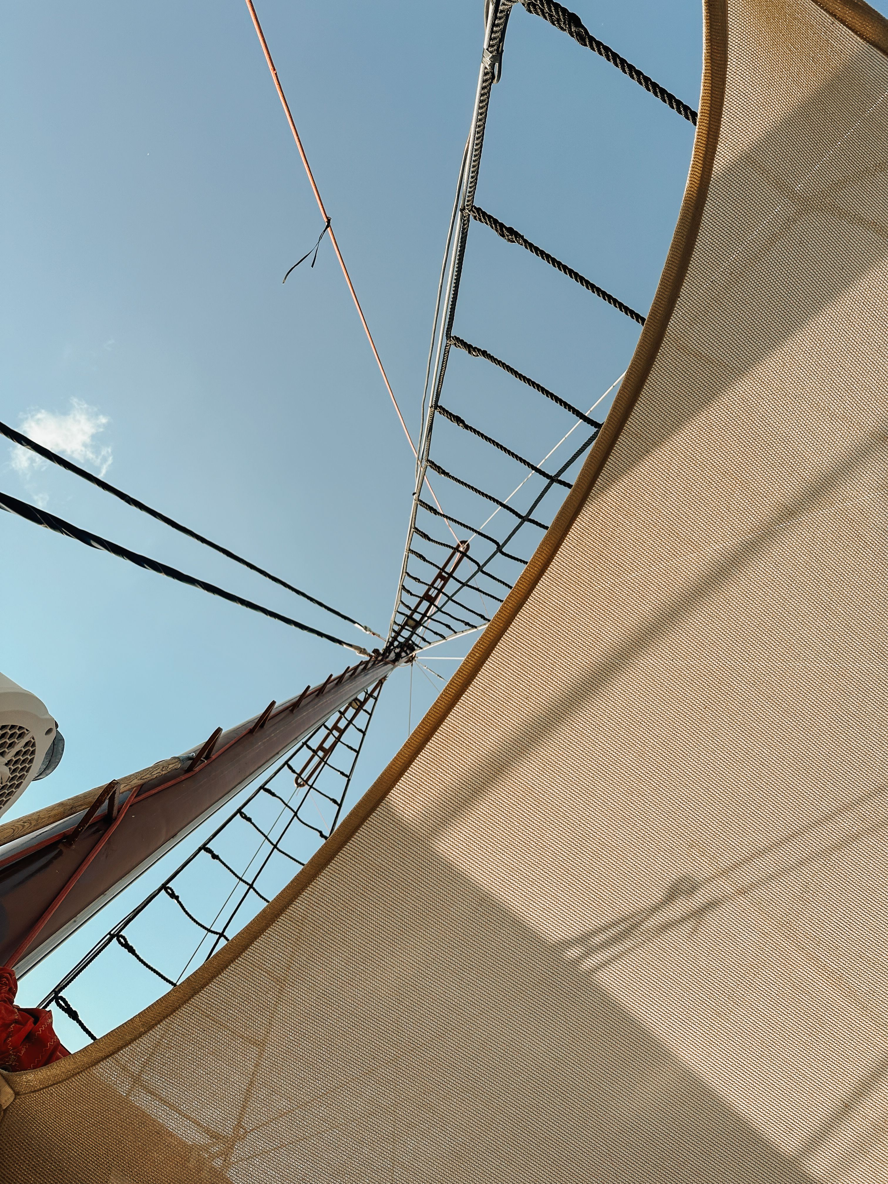 Wooden Platform on Sailing Vessel · Free Stock Photo
