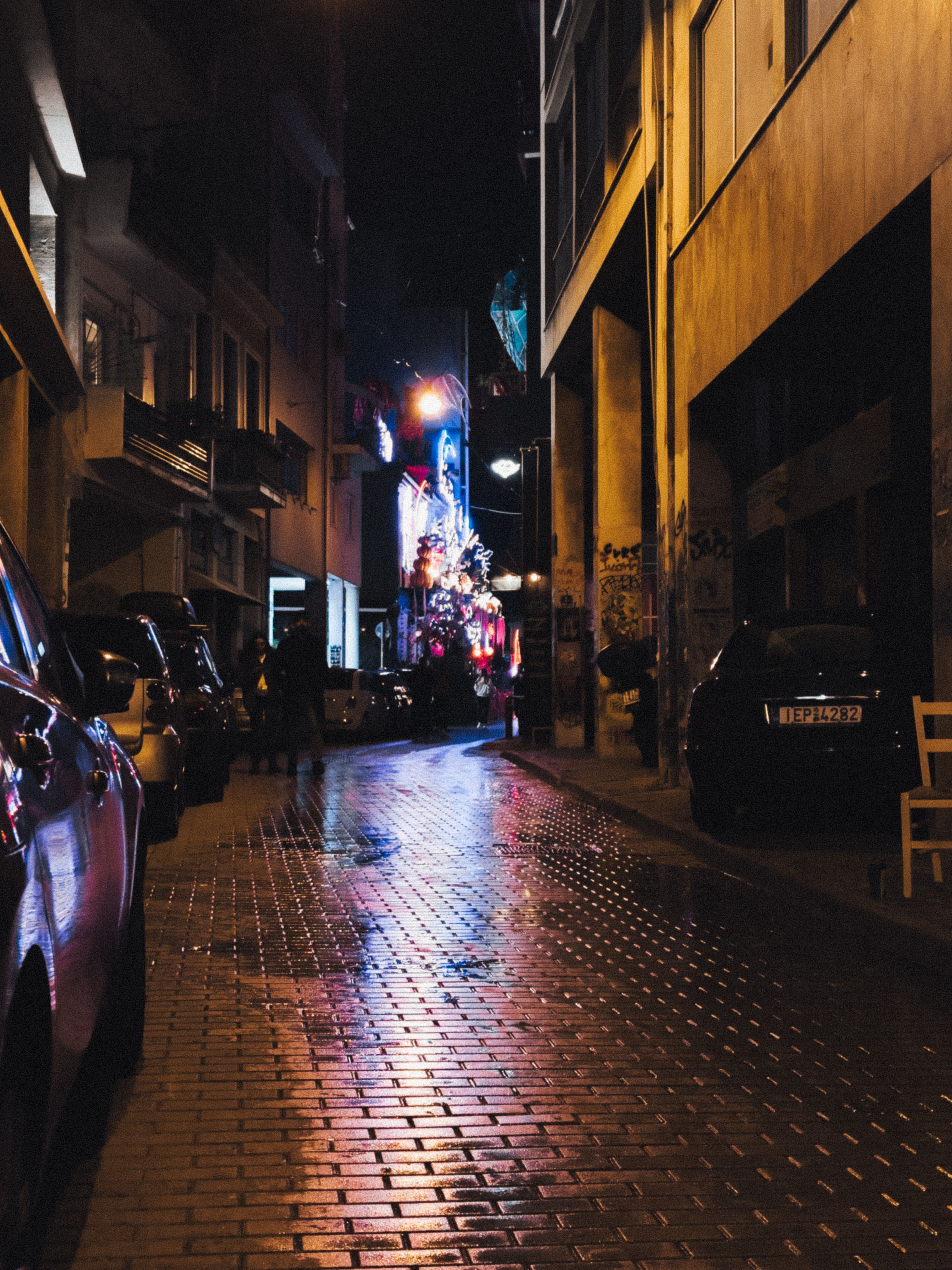 City Street at Night · Free Stock Photo