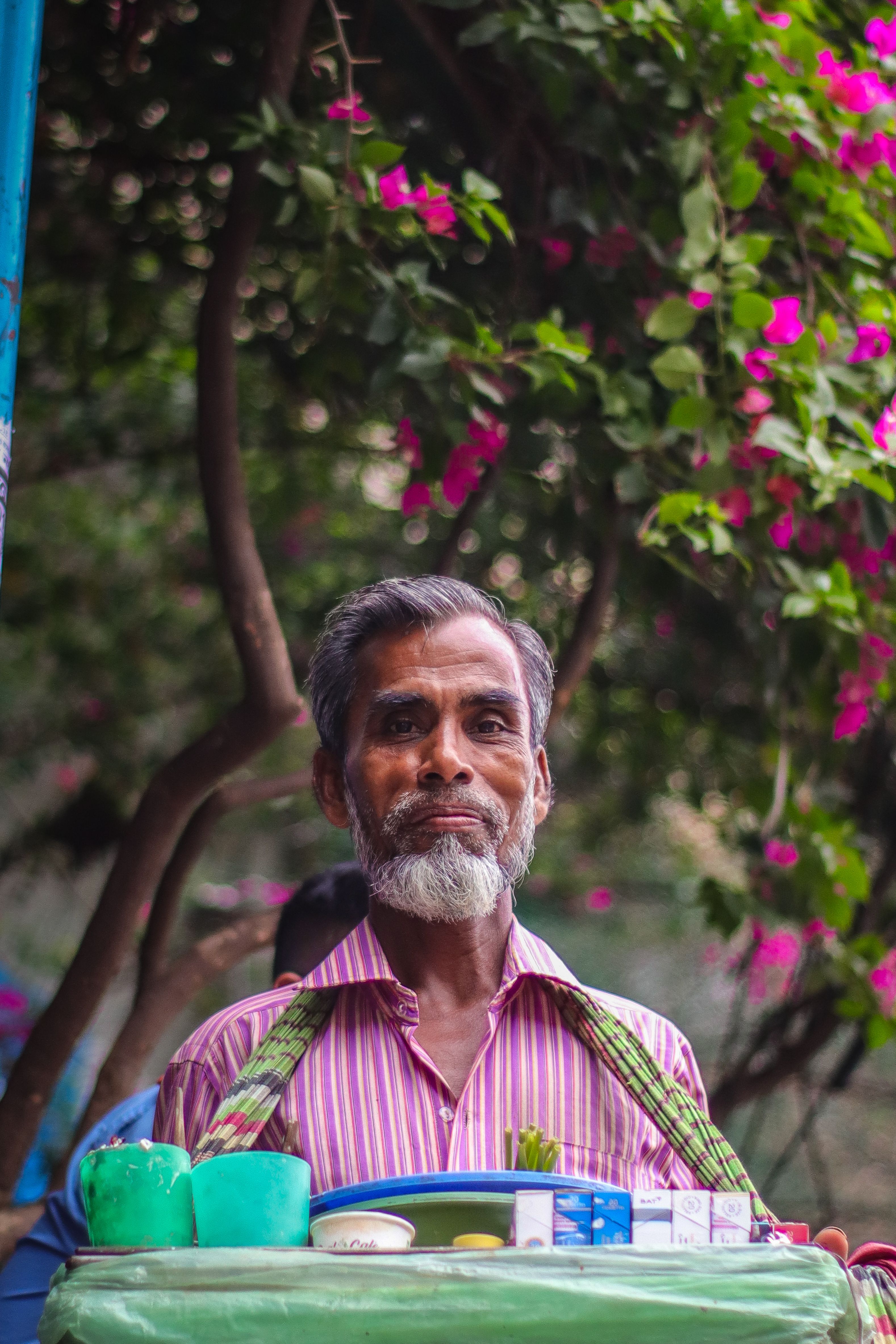 Elderly Man Selling · Free Stock Photo