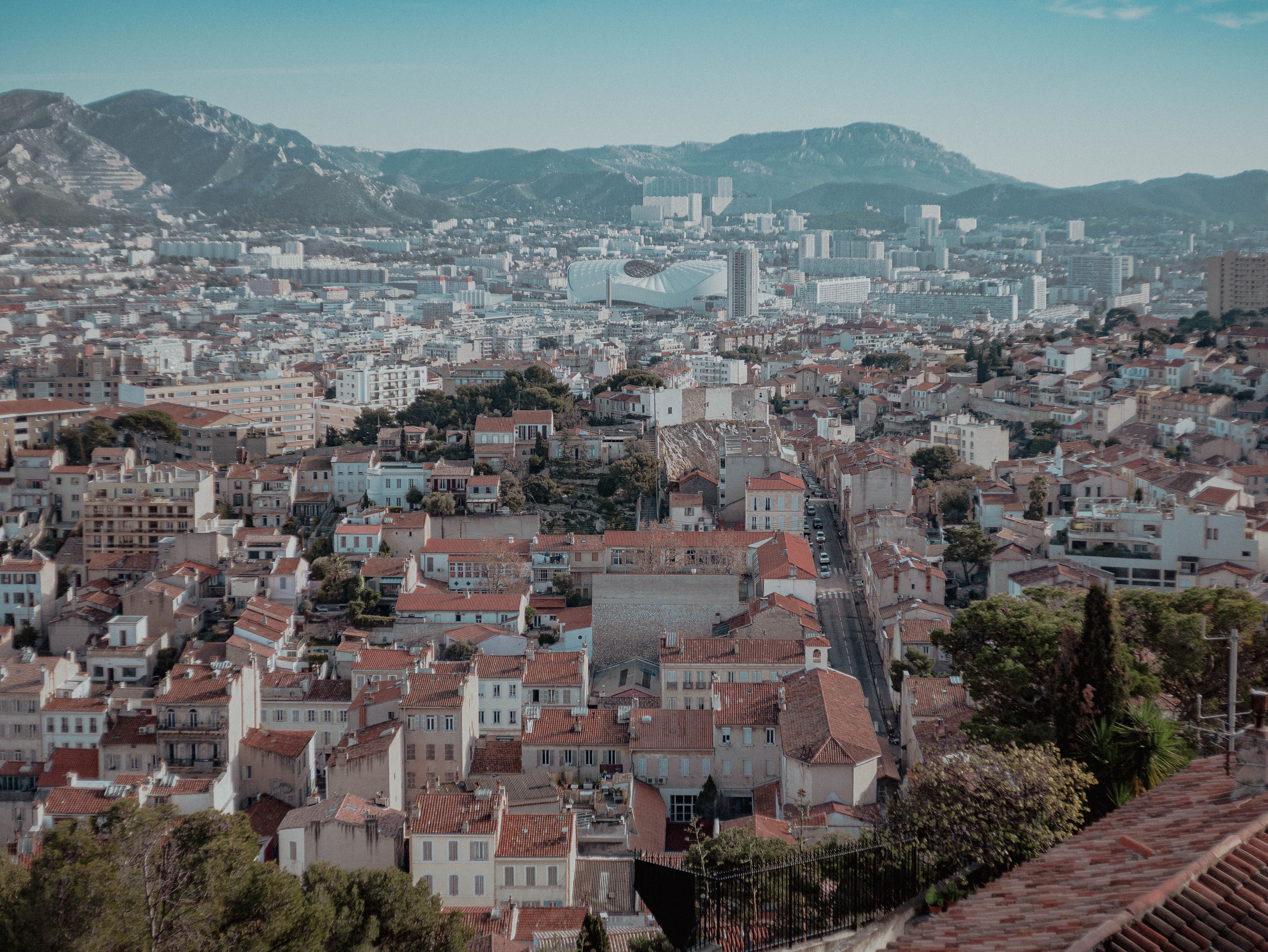 Cityscape of Marseilles · Free Stock Photo