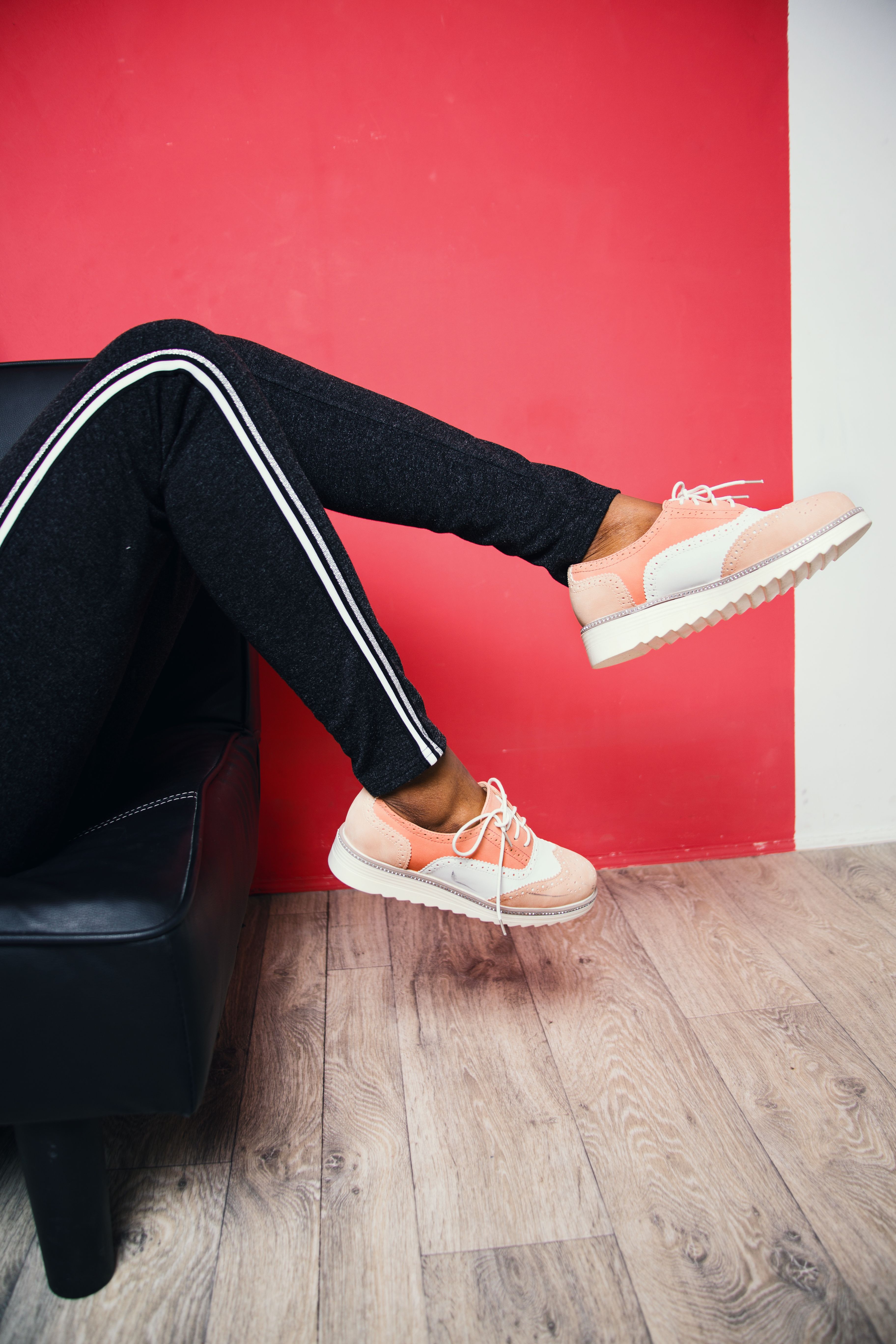 Shoes on Feet · Free Stock Photo