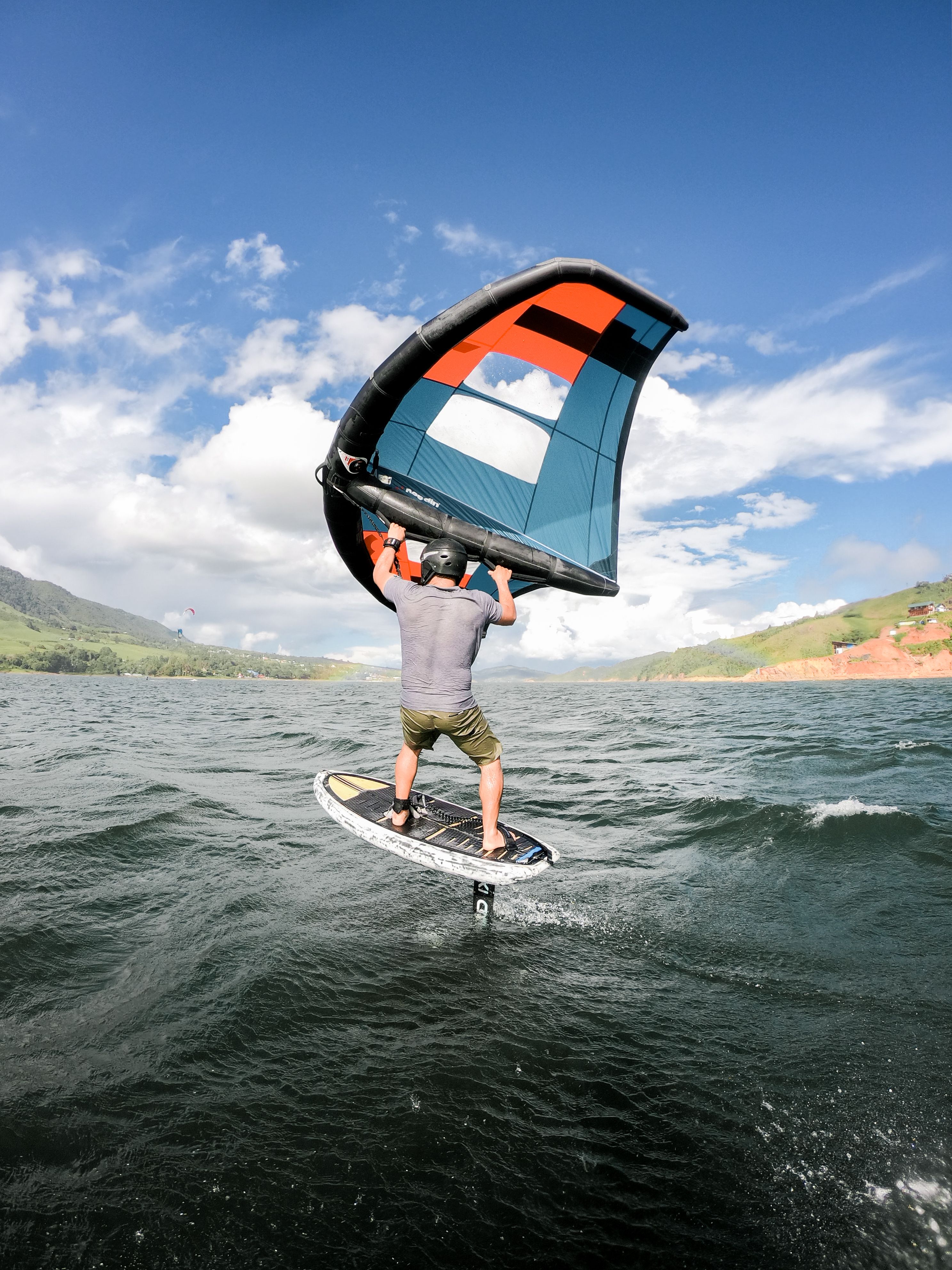 Man Windsurfing in Sea · Free Stock Photo