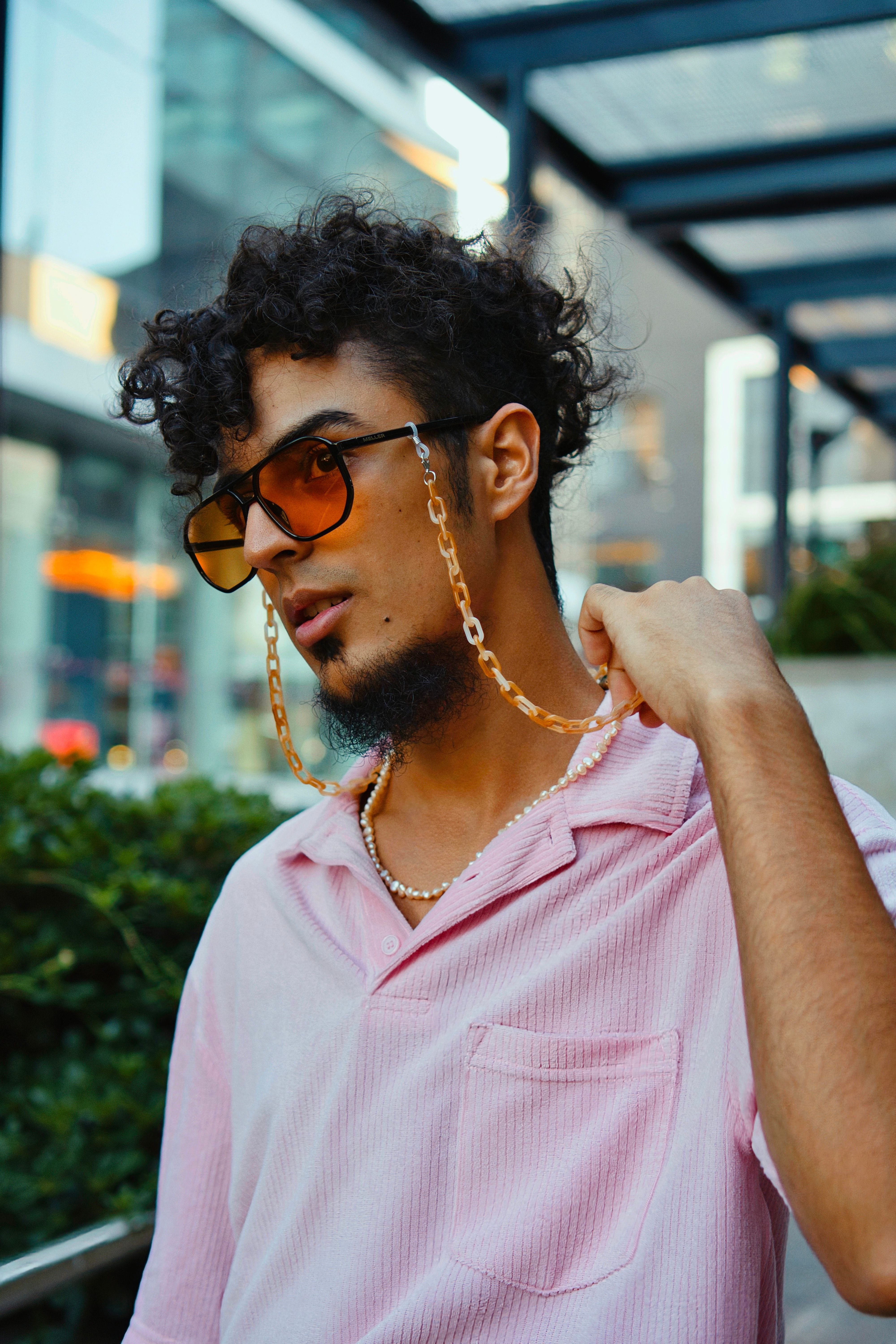Handsome Man in Pink Polo Shirt · Free Stock Photo