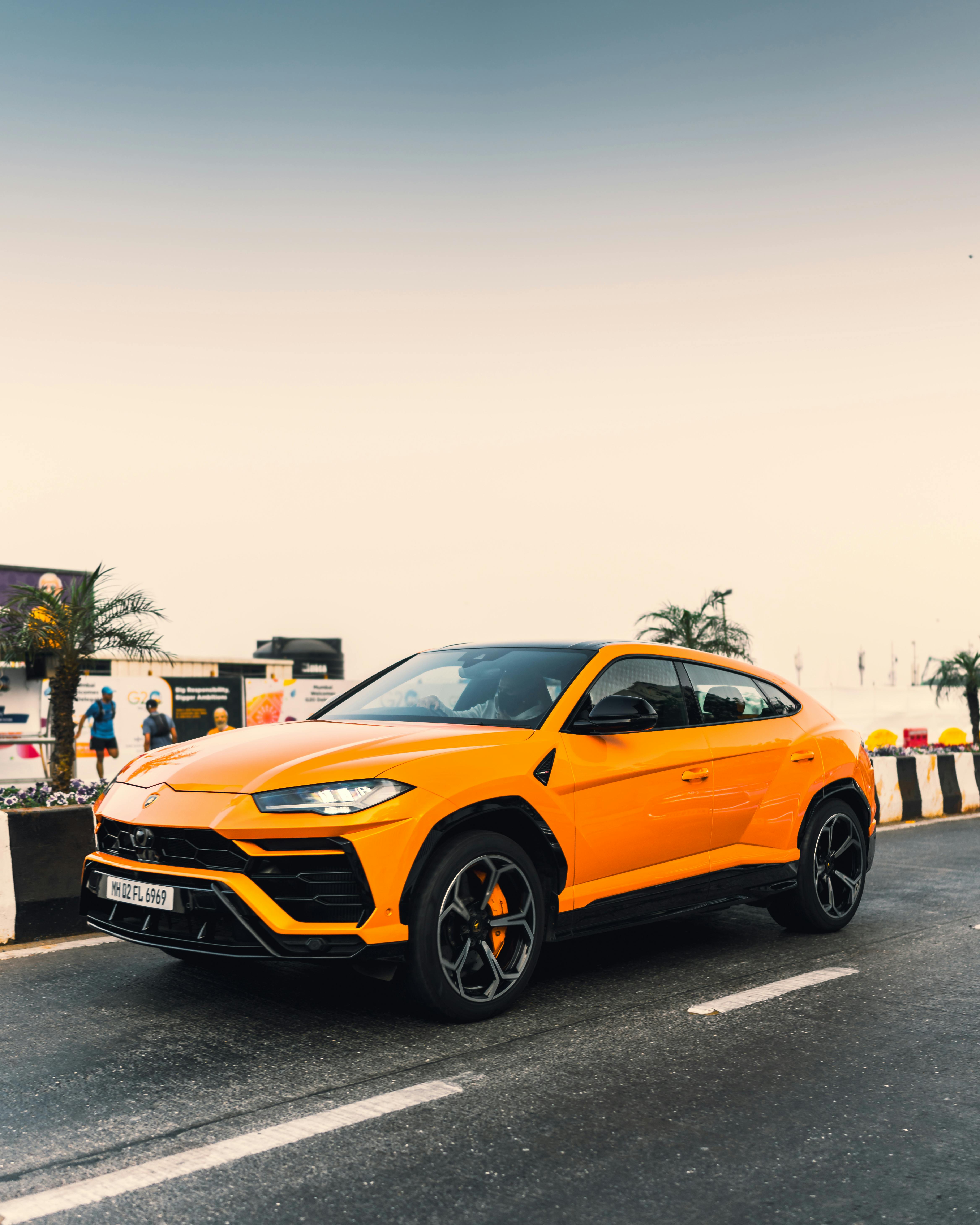 Photo of an Orange Car · Free Stock Photo