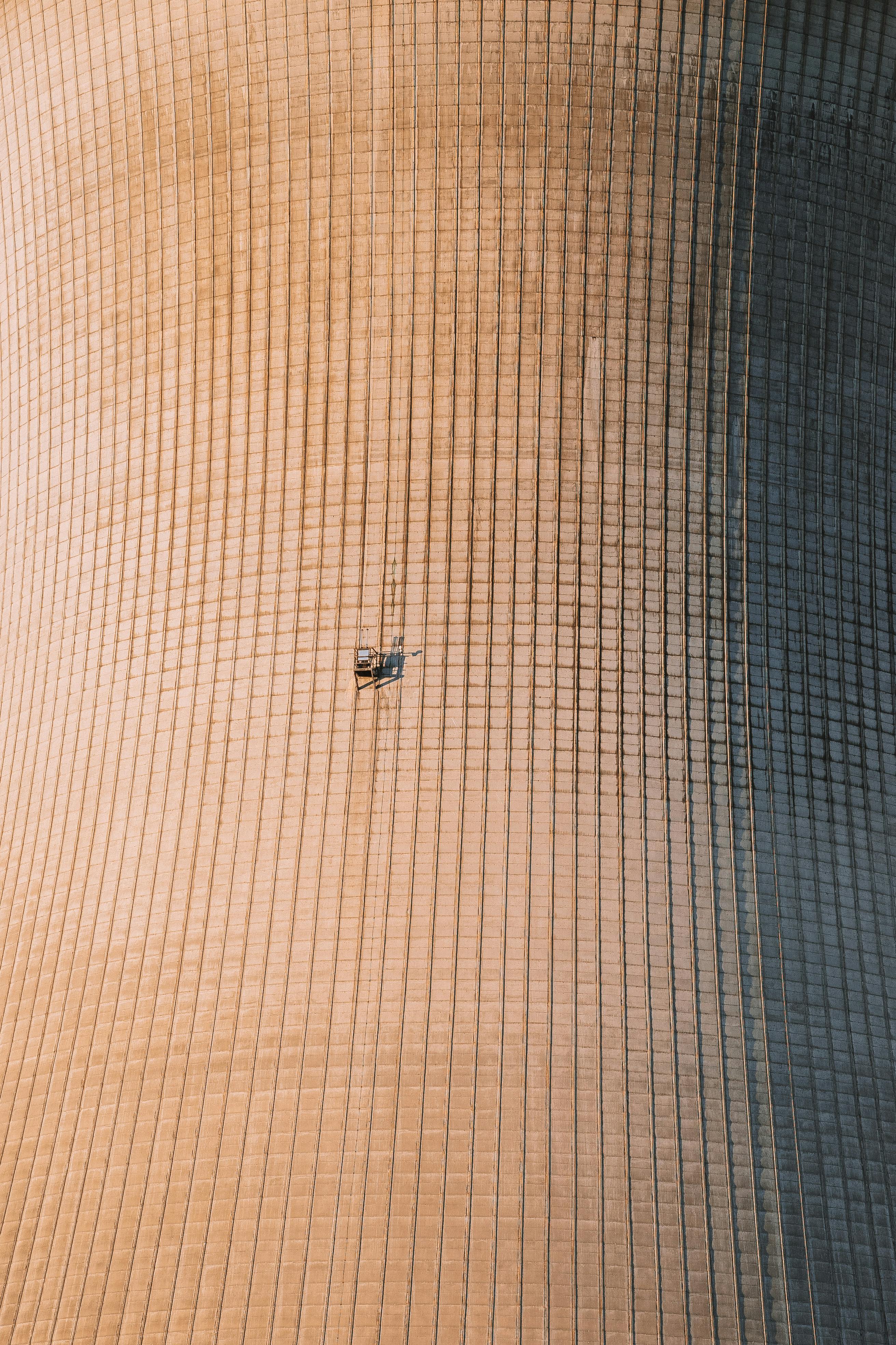 Square Pattern on Building Wall · Free Stock Photo