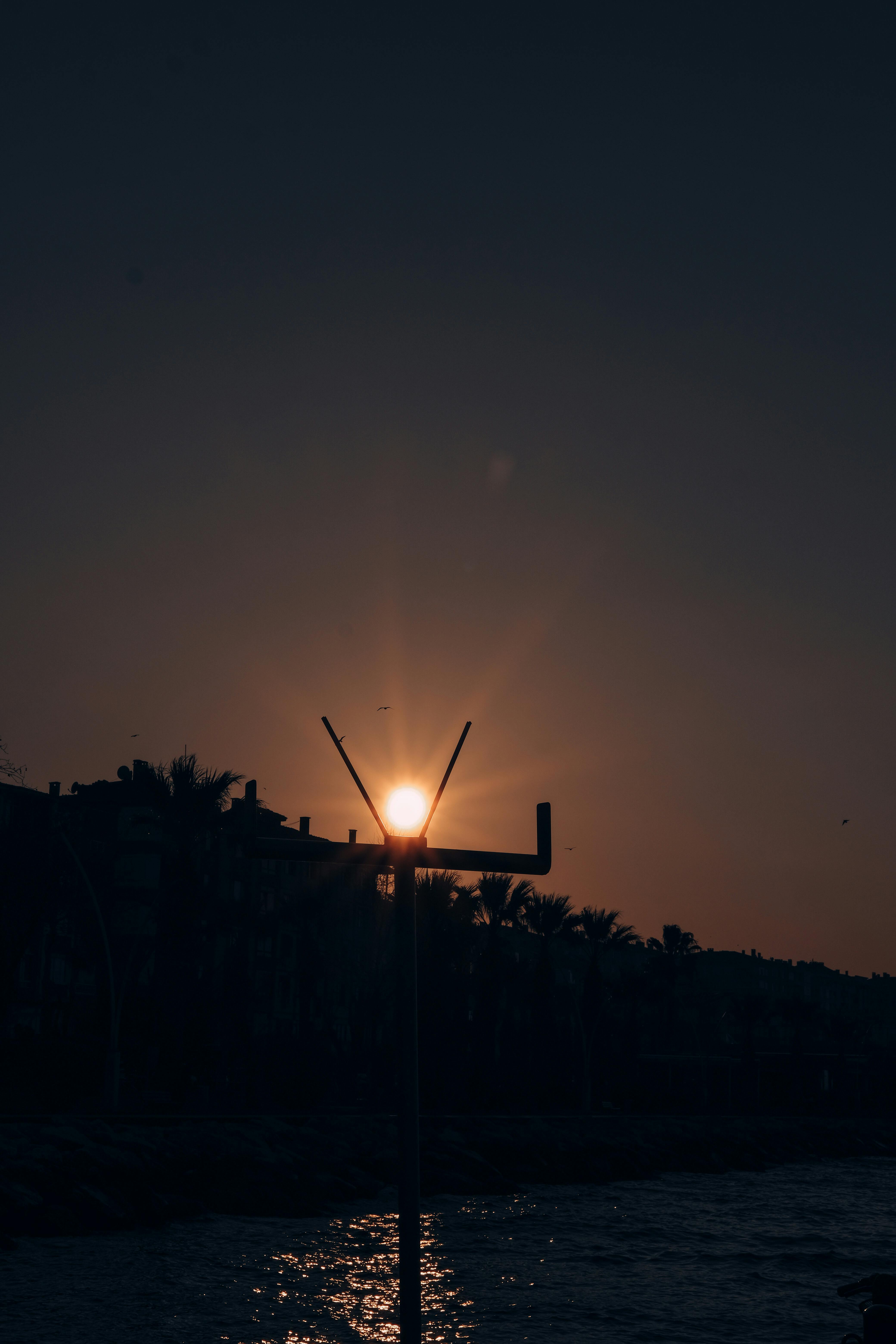 Woman Walking Up Steps at Dawn · Free Stock Photo