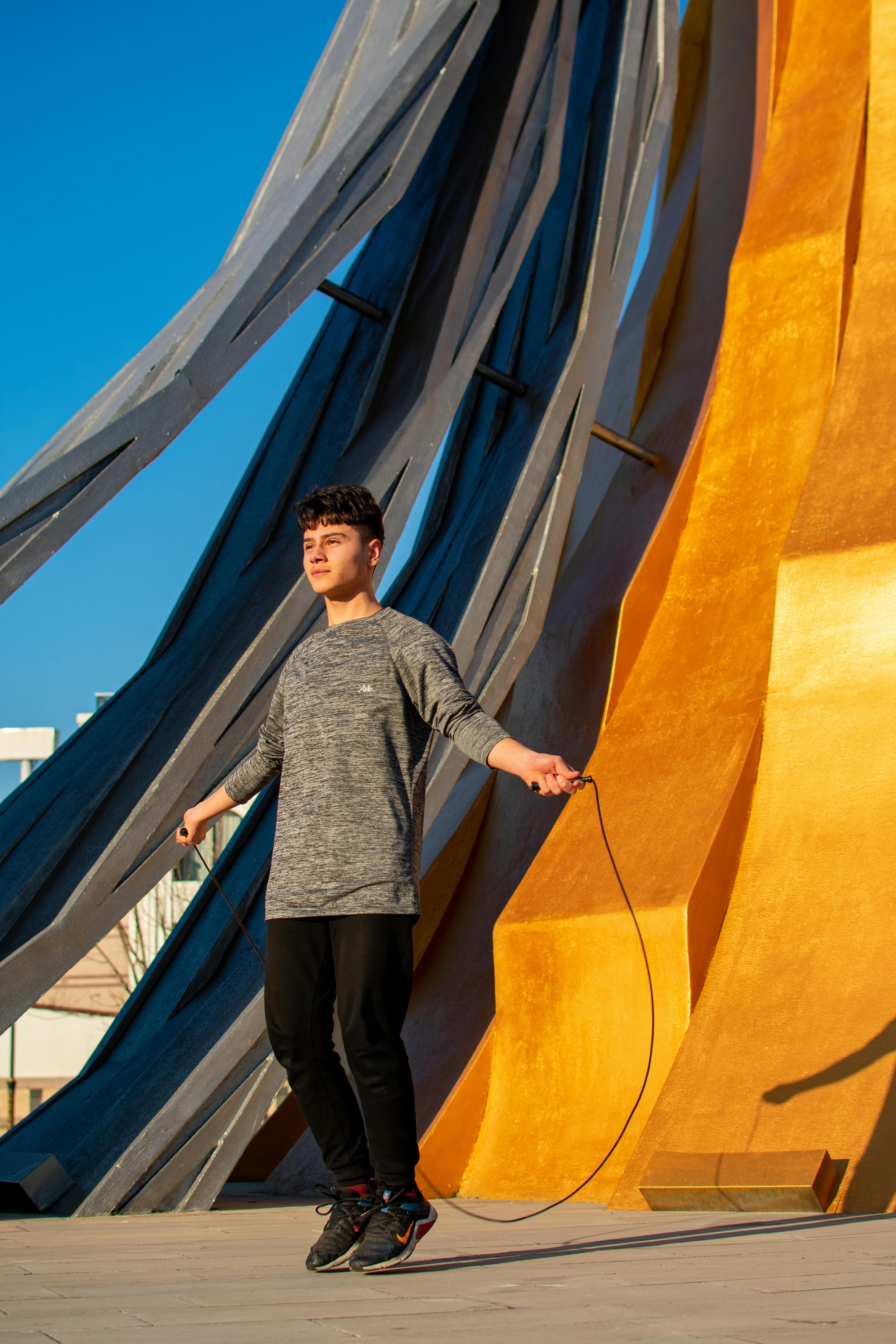 Man Jumping Rope · Free Stock Photo